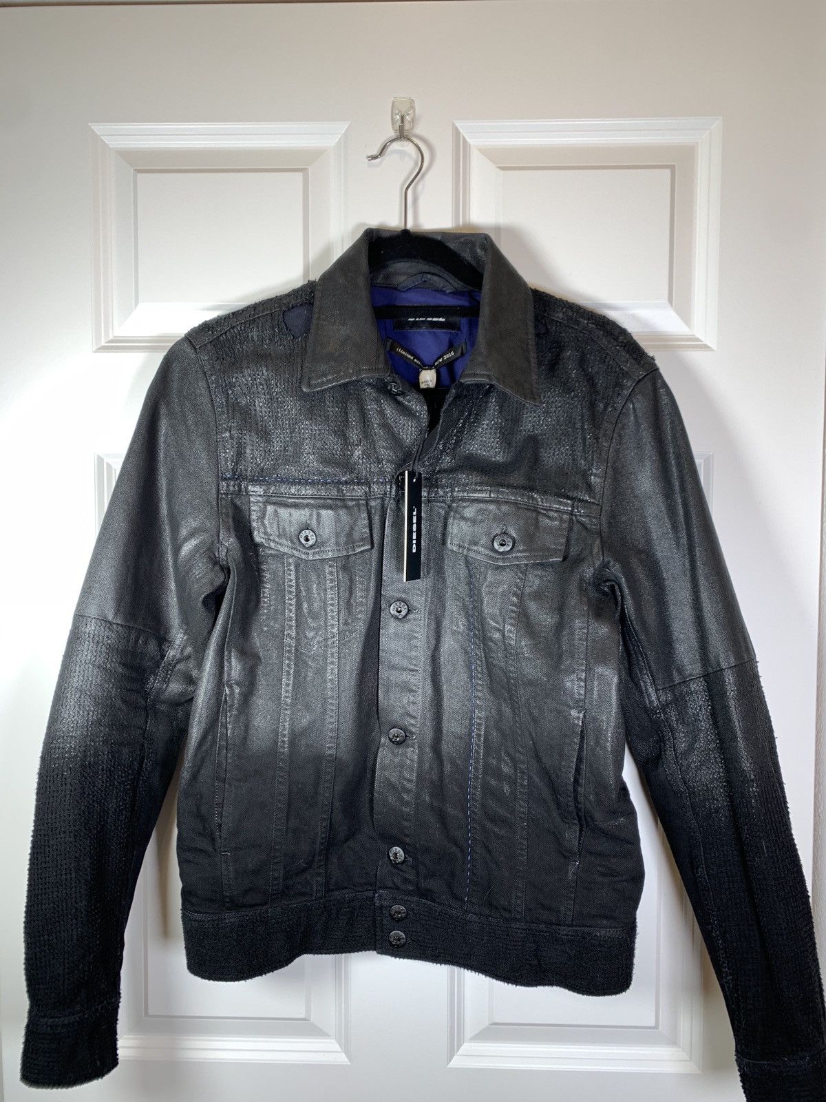 Diesel Diesel D-Jim Black Denim Jacket (Limited Edition) | Grailed