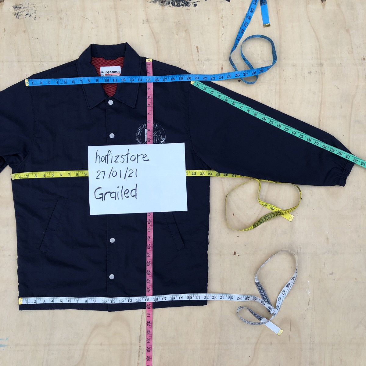 Renoma U.P Renoma Uniforme Prestige Jacket Button Up | Grailed