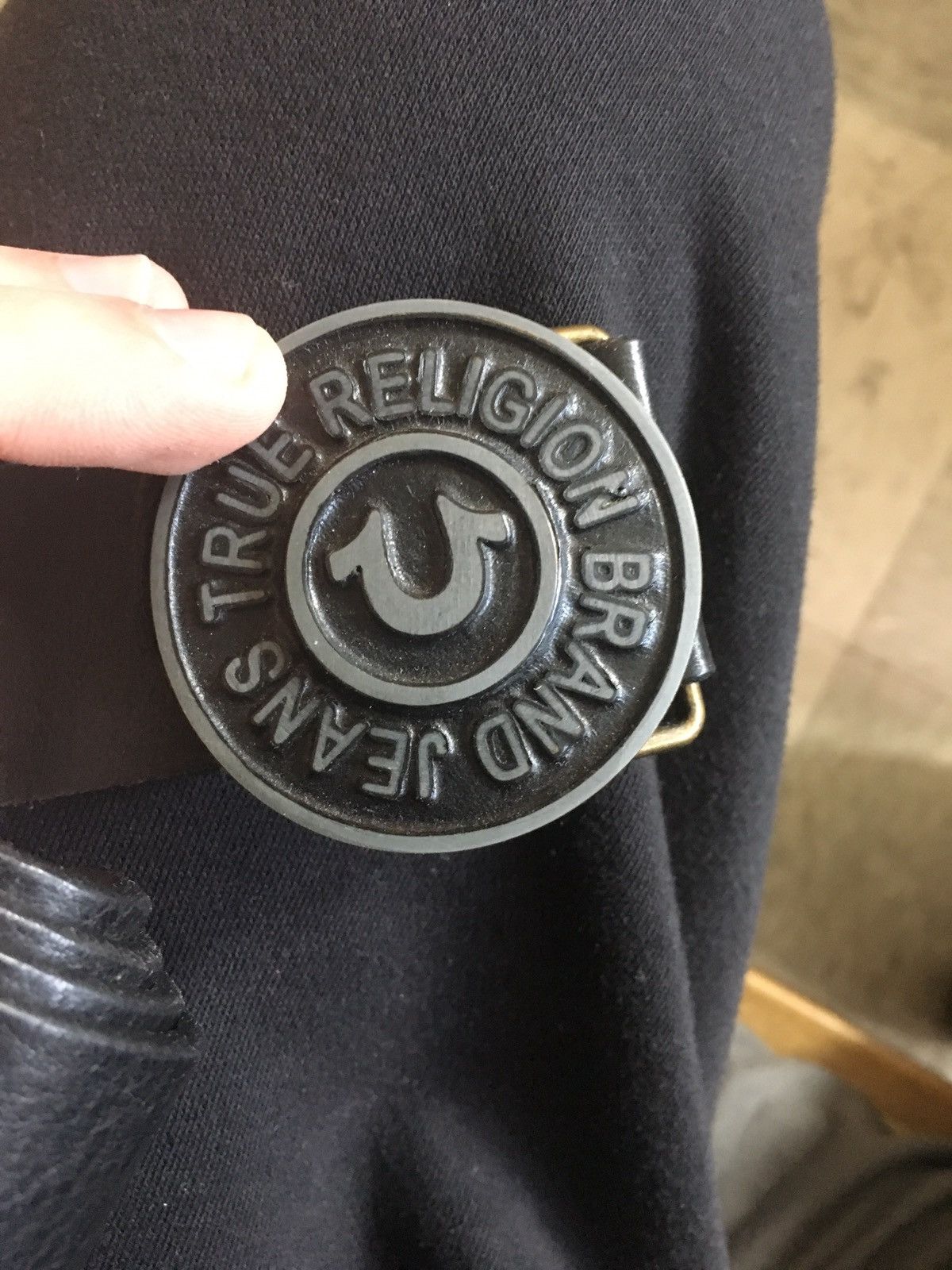 True Religion True Religion Button Logo Belt | Grailed