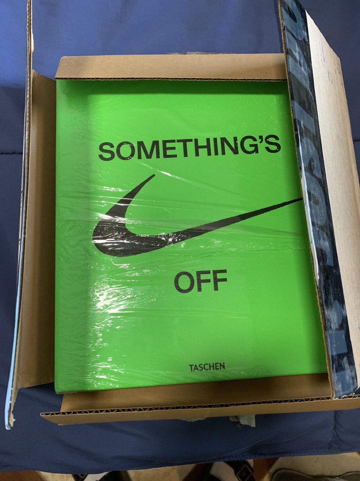 Nike × Virgil Abloh Nike X Virgil Abloh Icons “ Something’s Off “ Book ...