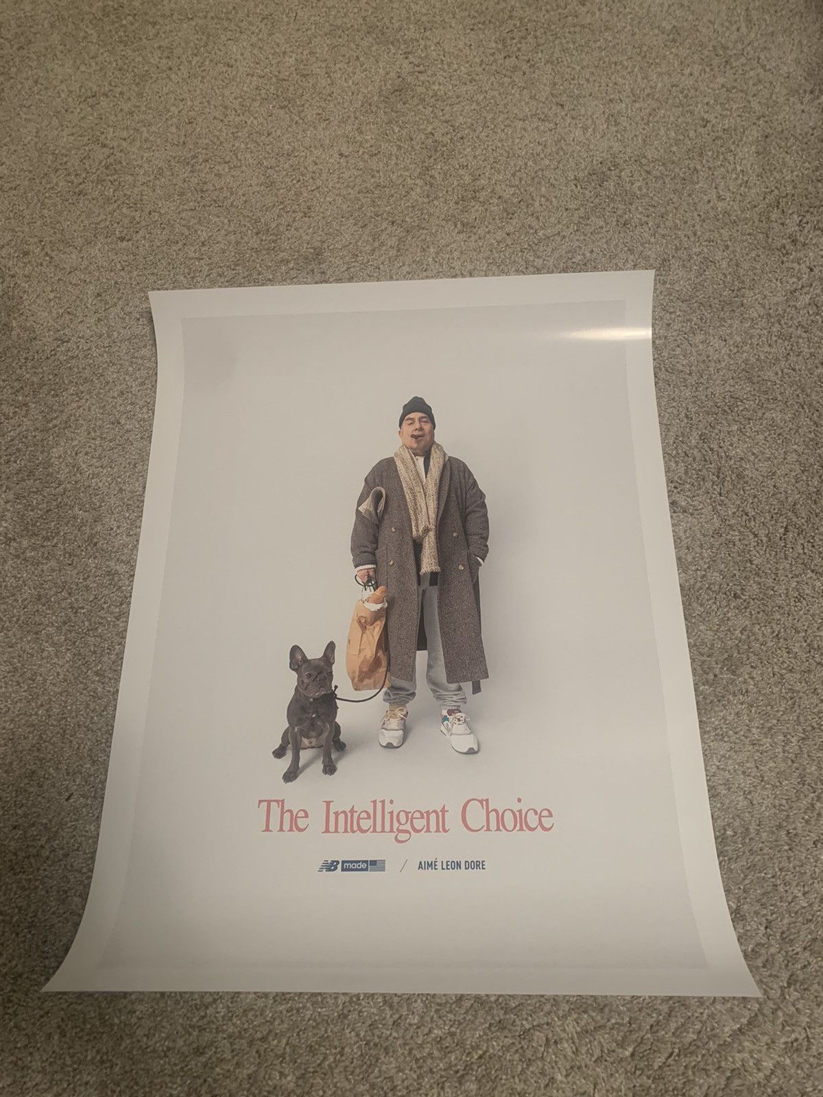 Aime Leon Dore Aime Leon Dore New Balance 997 Poster Intelligent Choice ...