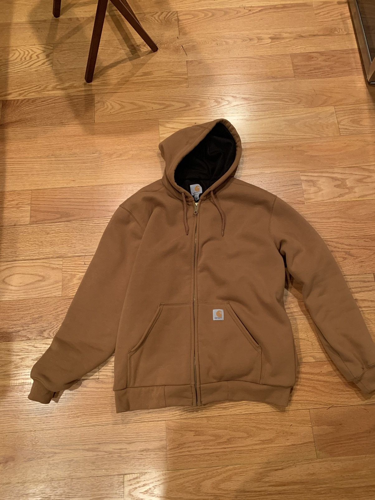 Carhartt × Carhartt Wip Carhartt Rain Defender Brown Hoodie Zip Up ...