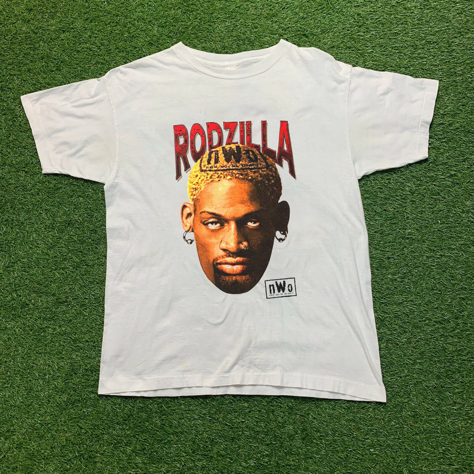 All Sport × Band Tees × Movie Authentic Dennis Rodman “Rodzilla” T ...