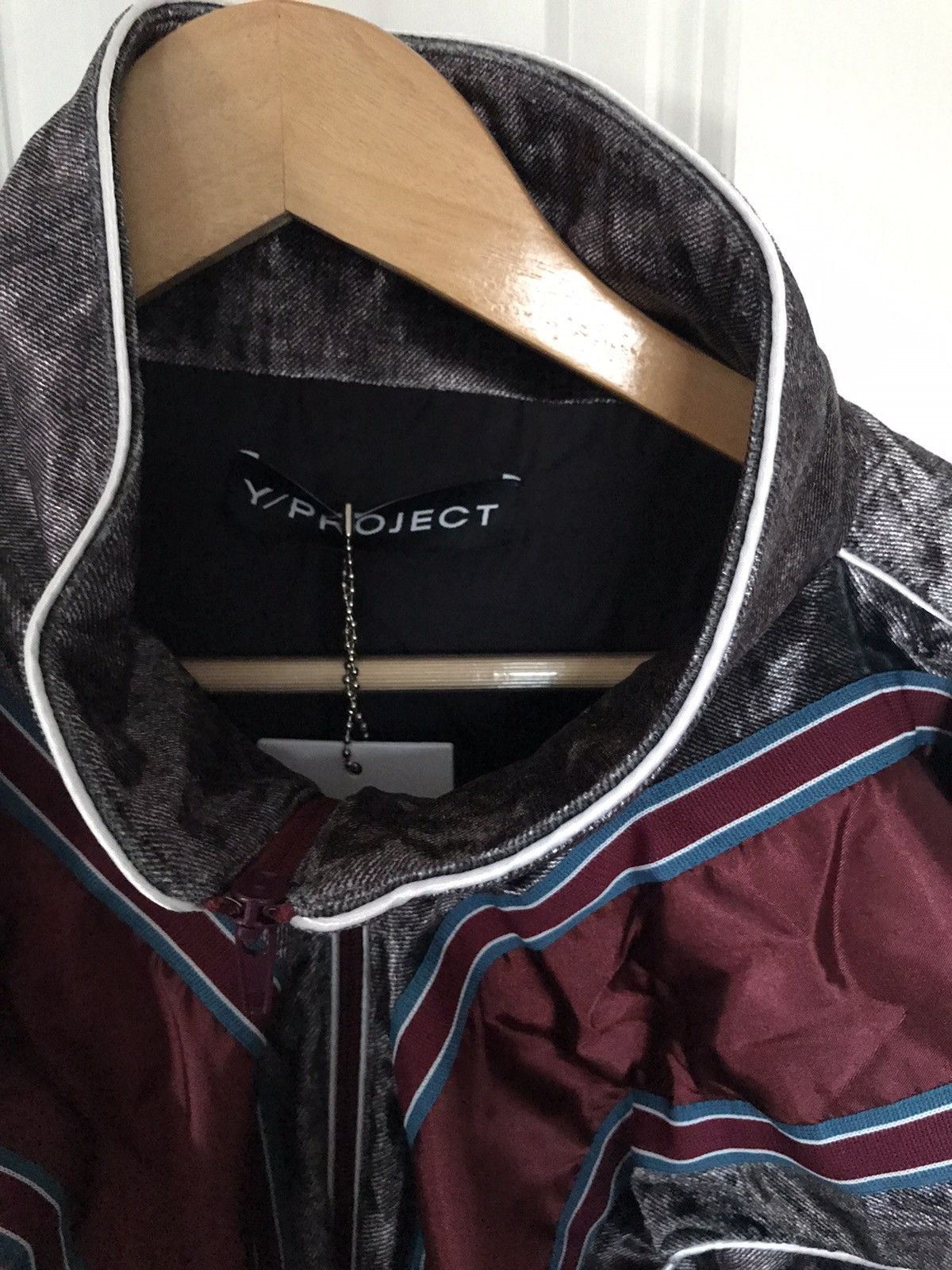 Y/Project Velvet Pop Up Jacket | Grailed