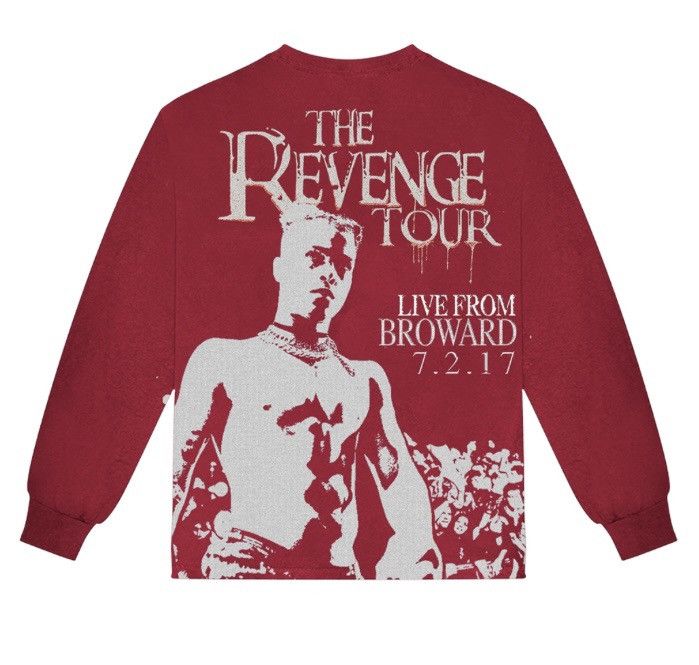Revenge Xxxtentacion X Revenge Tour Broward Xl Grailed