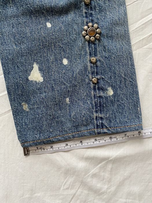 Kapital Studded Gemstone Denim Jeans Limited & Remake Edition | Grailed