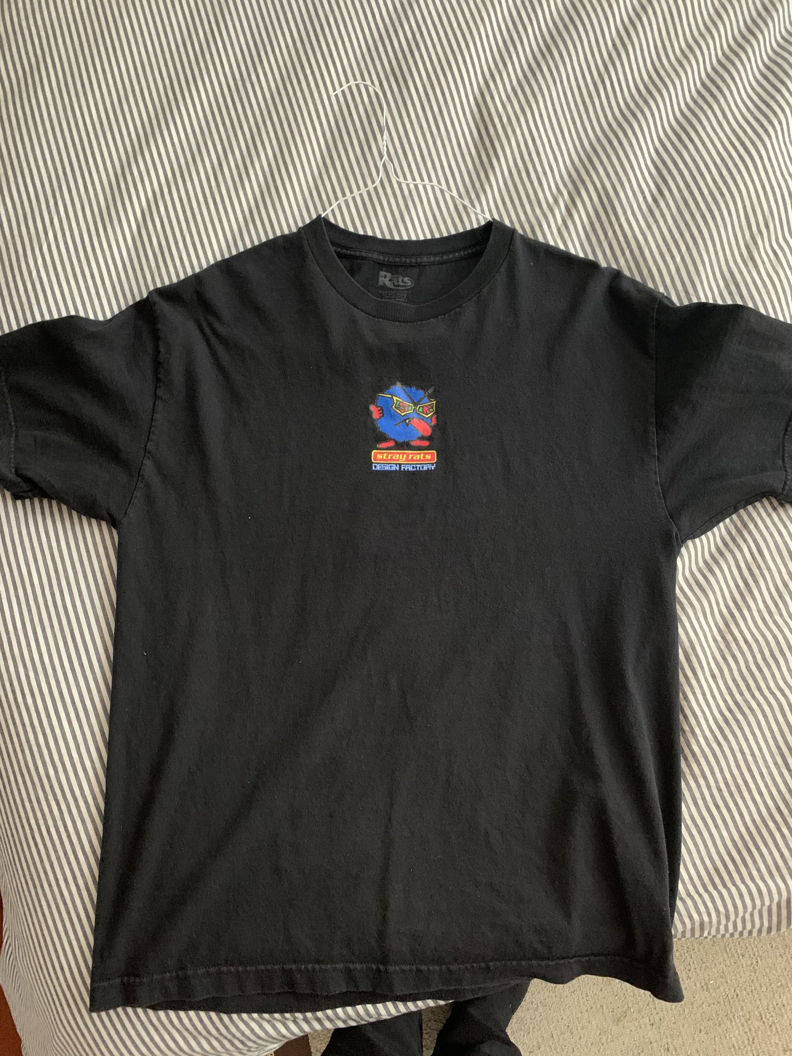Stray Rats Stray Rats Design Factory Tee Black | Grailed
