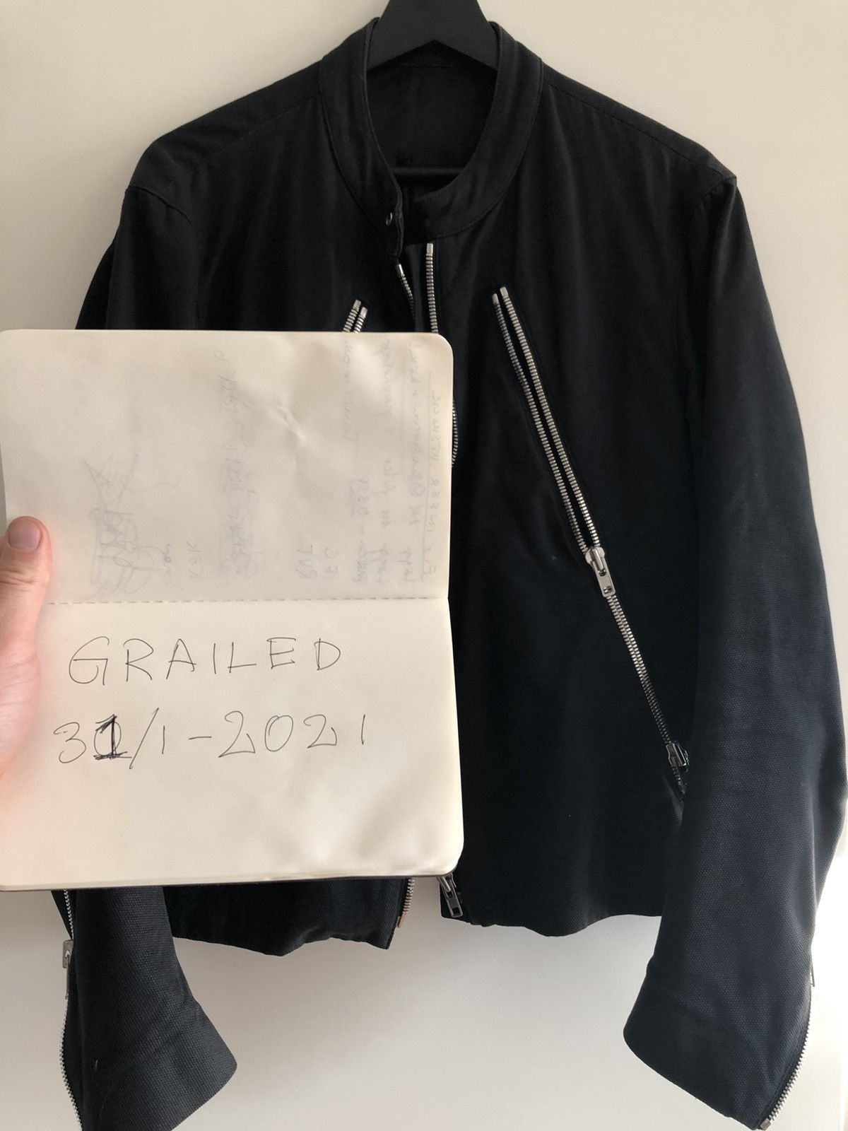 Maison Margiela MARGIELA 5 ZIP MOTO JACKET | Grailed Maison Margiela MARGIELA 5 ZIP MOTO JACKET | Grailed