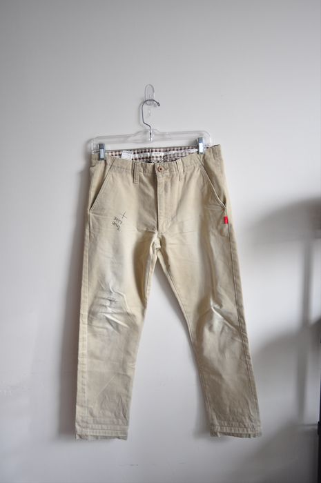 Wtaps Skinny Distressed Chinos "tight" fit | Grailed