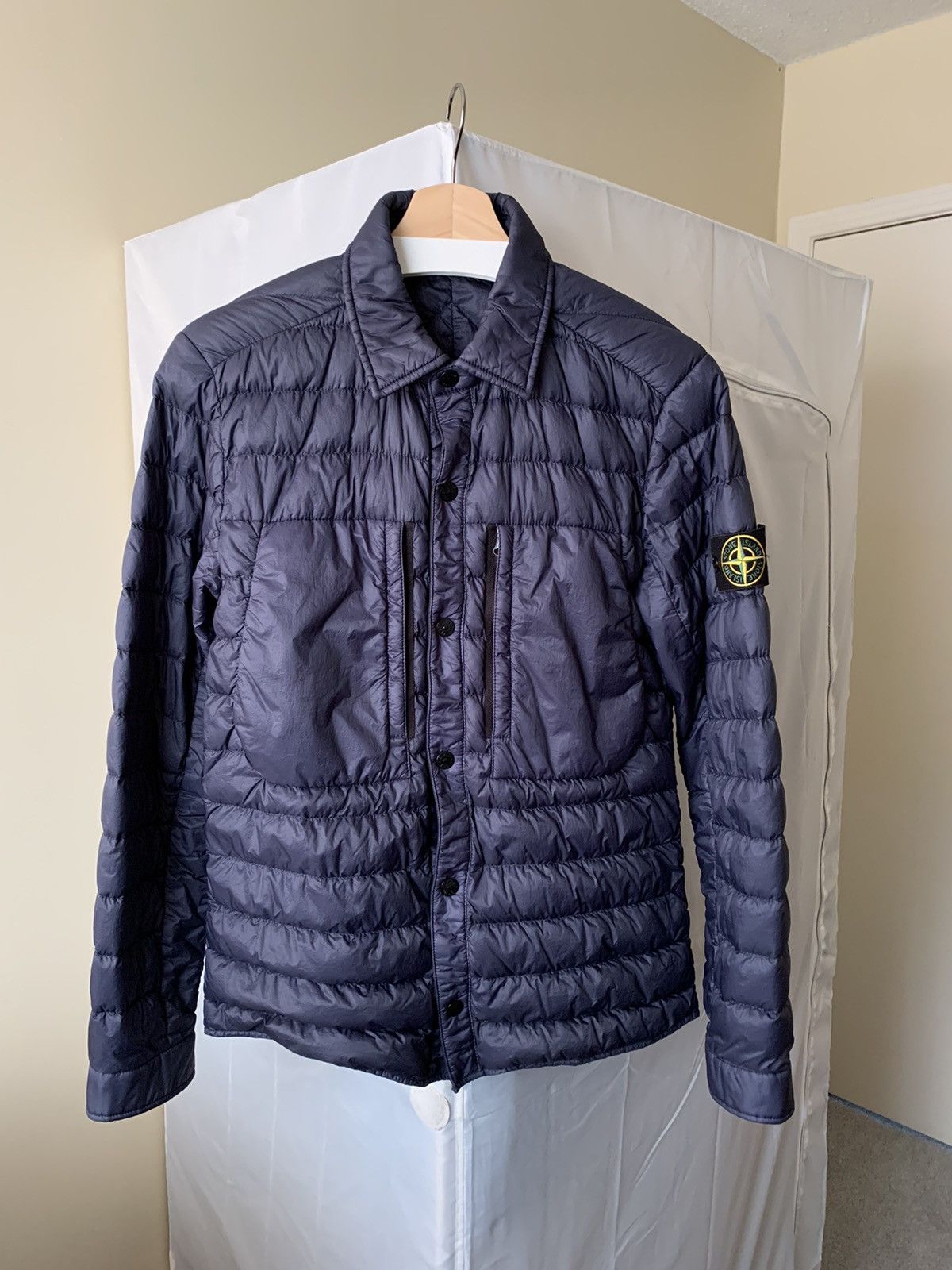 Stone Island Stone Island Garment Dyed Micro Yarn Down Jacket | Grailed