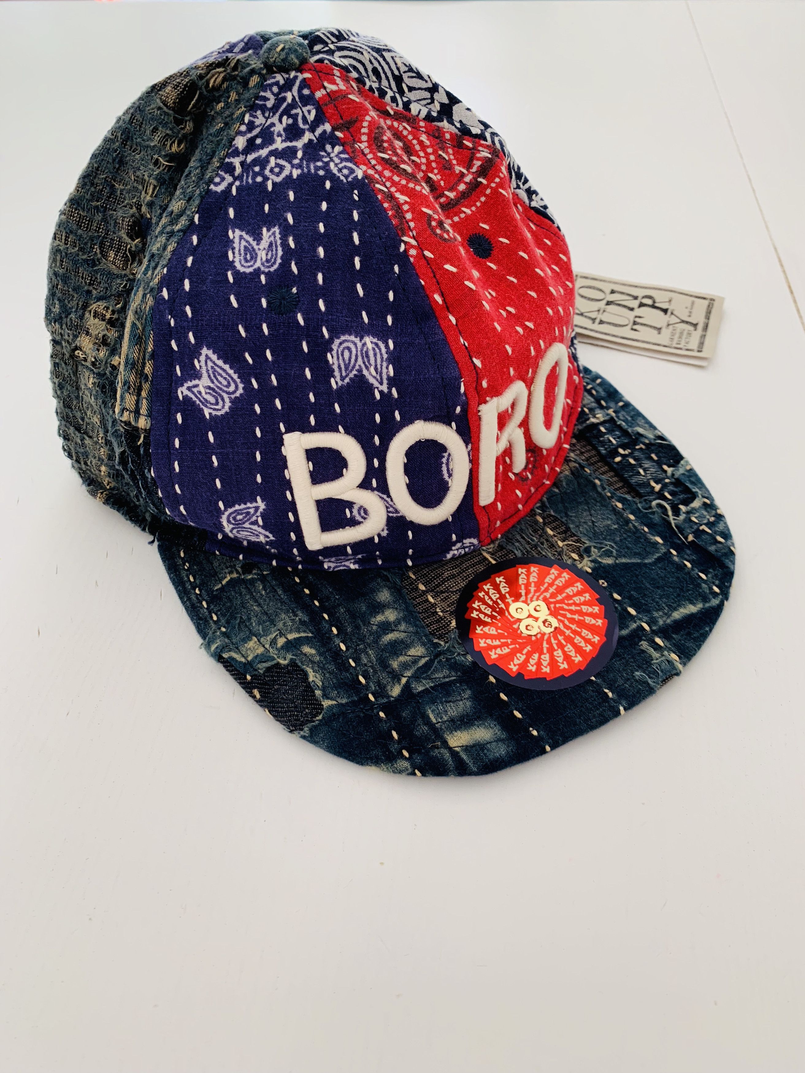 Kapital × Kapital Kountry Kapital Boro x Sashiko x Bandana Cap | Grailed