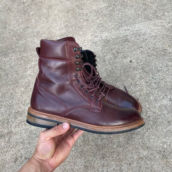 Rag & Bone Italian Made - Rag and Bone Spencer Military Boot Oxblood ...