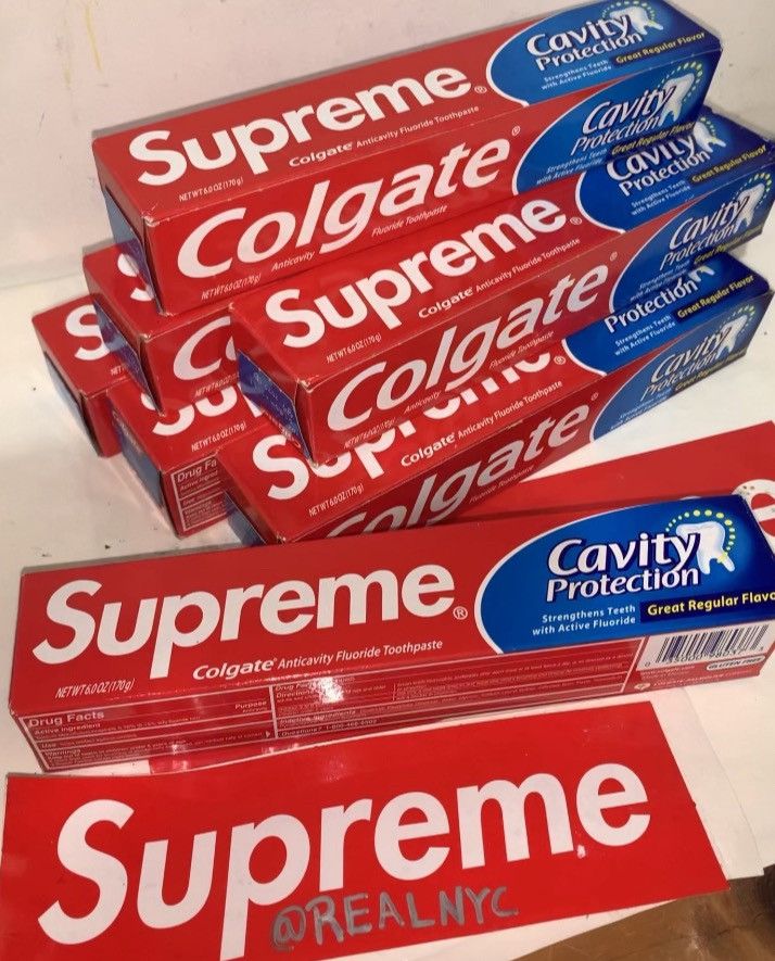 Supreme 4 Supreme Colgate Toothpaste | Grailed