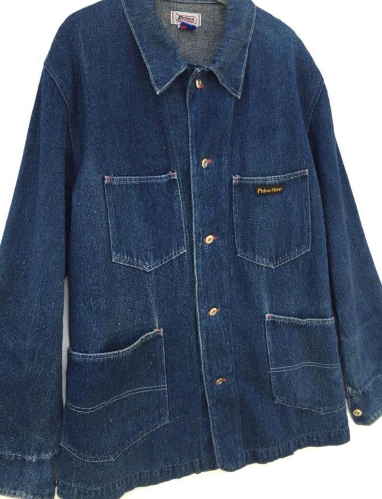 Denim Jacket × Vintage Vintage Prime Clothing Union Made Workwear Denim ...