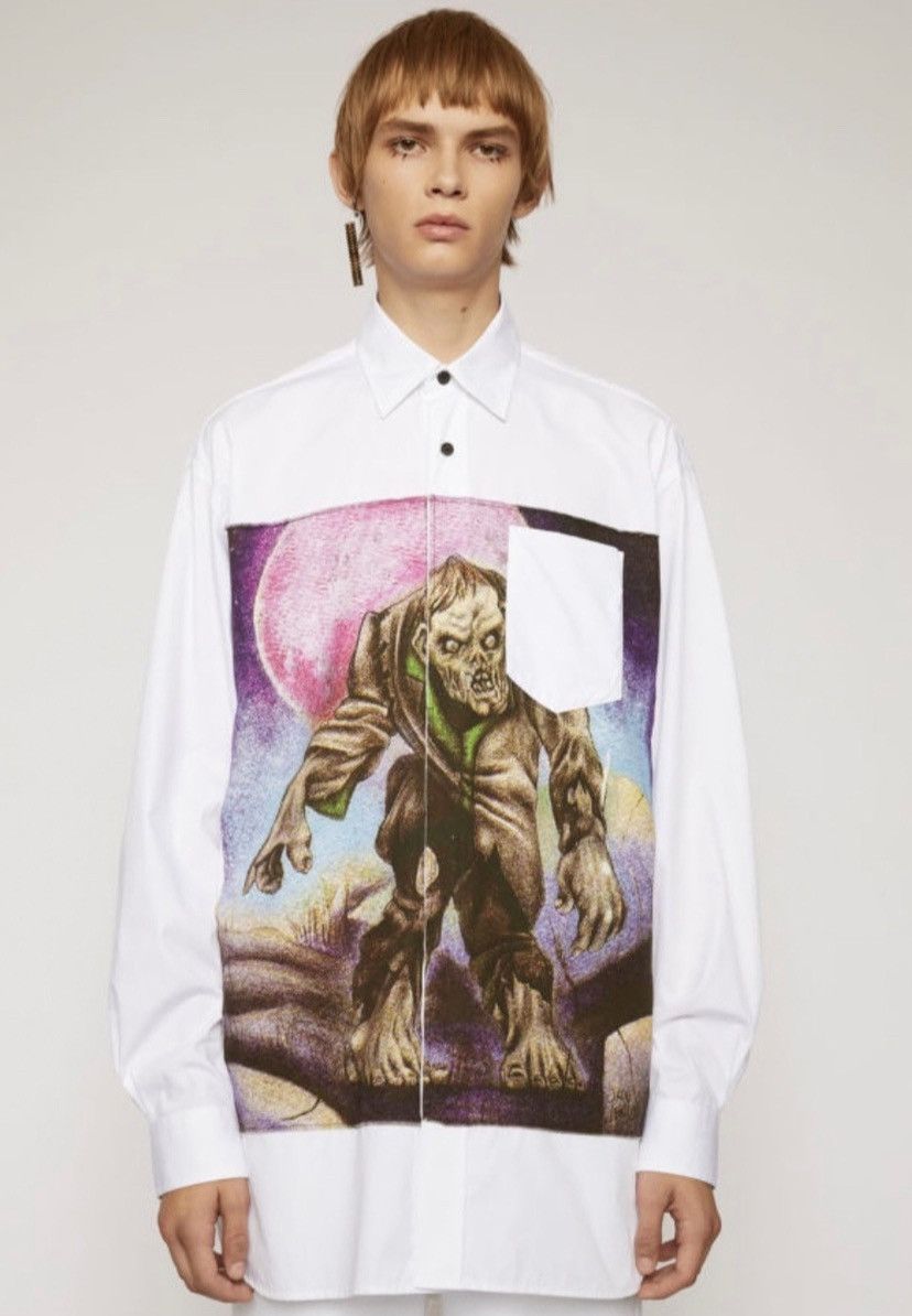Acne Studios Acne Studios Monster In My Pocket Shirt | Grailed