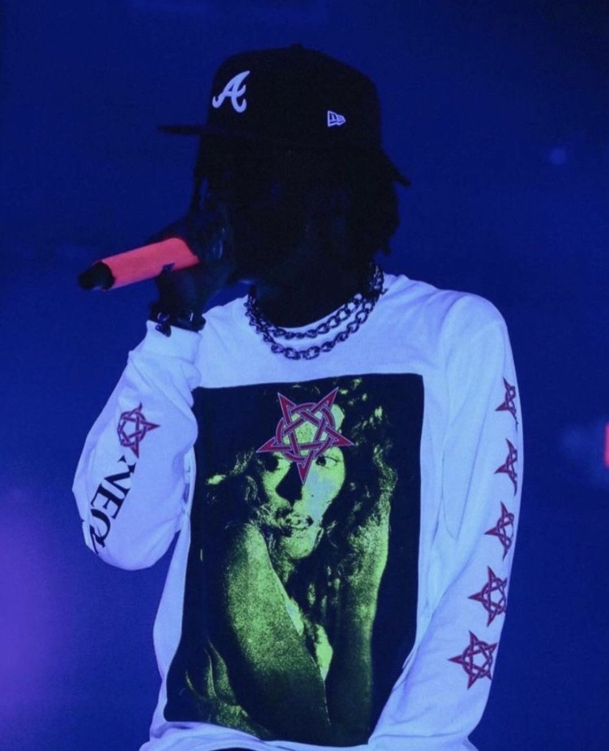 Playboi Carti Playboi Carti Die Lit Neon Tour Longsleeve | Grailed