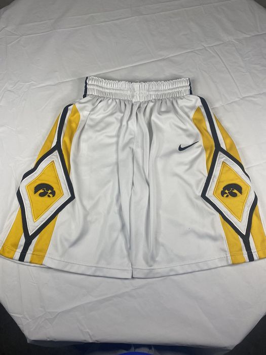 Nike Nike Iowa Hawkeyes White Basketball Shorts | Grailed