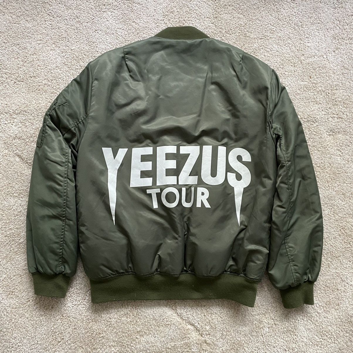 Kanye West × Yeezy yeezus tour bomber jacket | Grailed