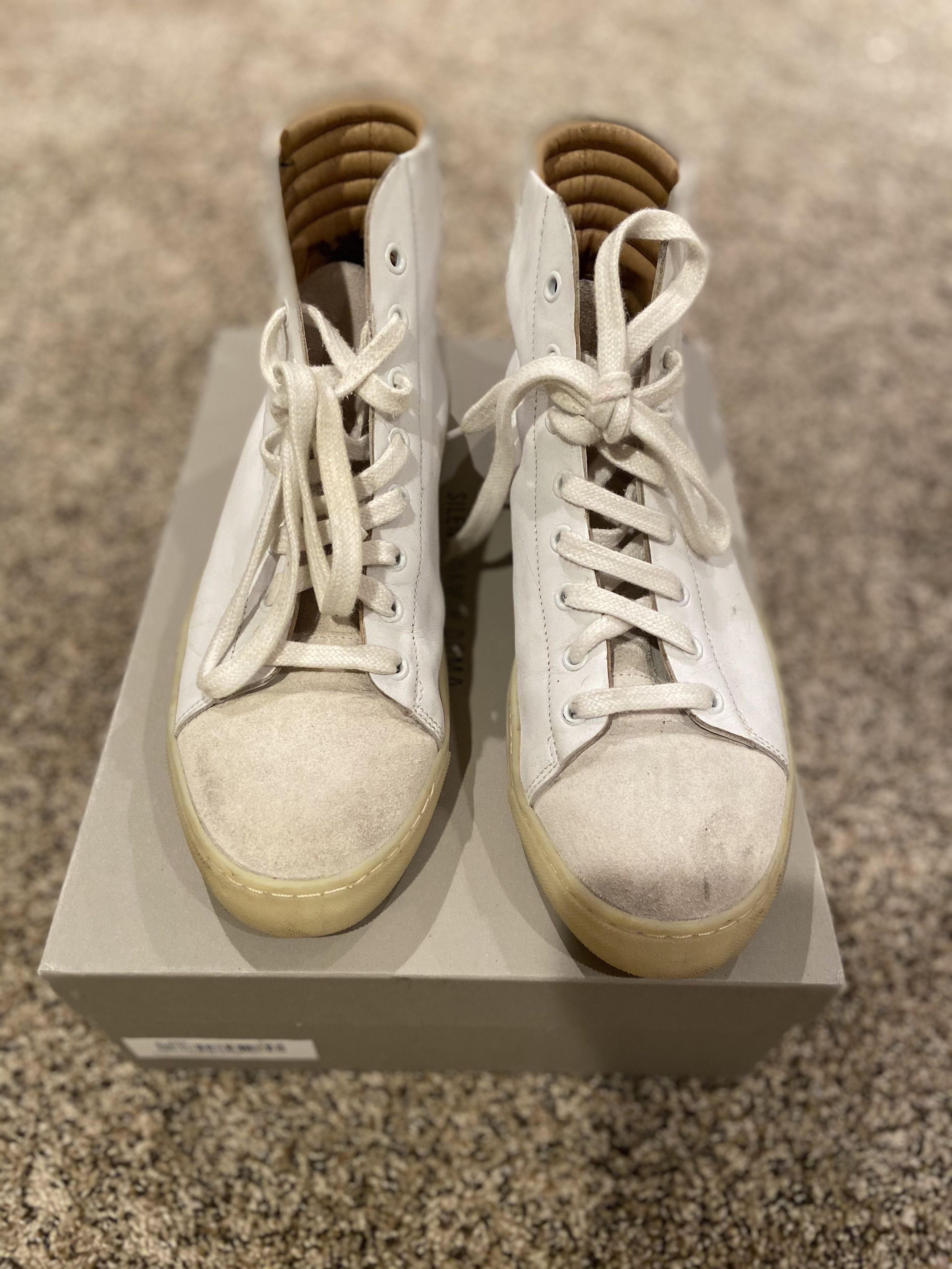 Silent By Damir Doma Nylon & Leather Hi top Shoe | Grailed