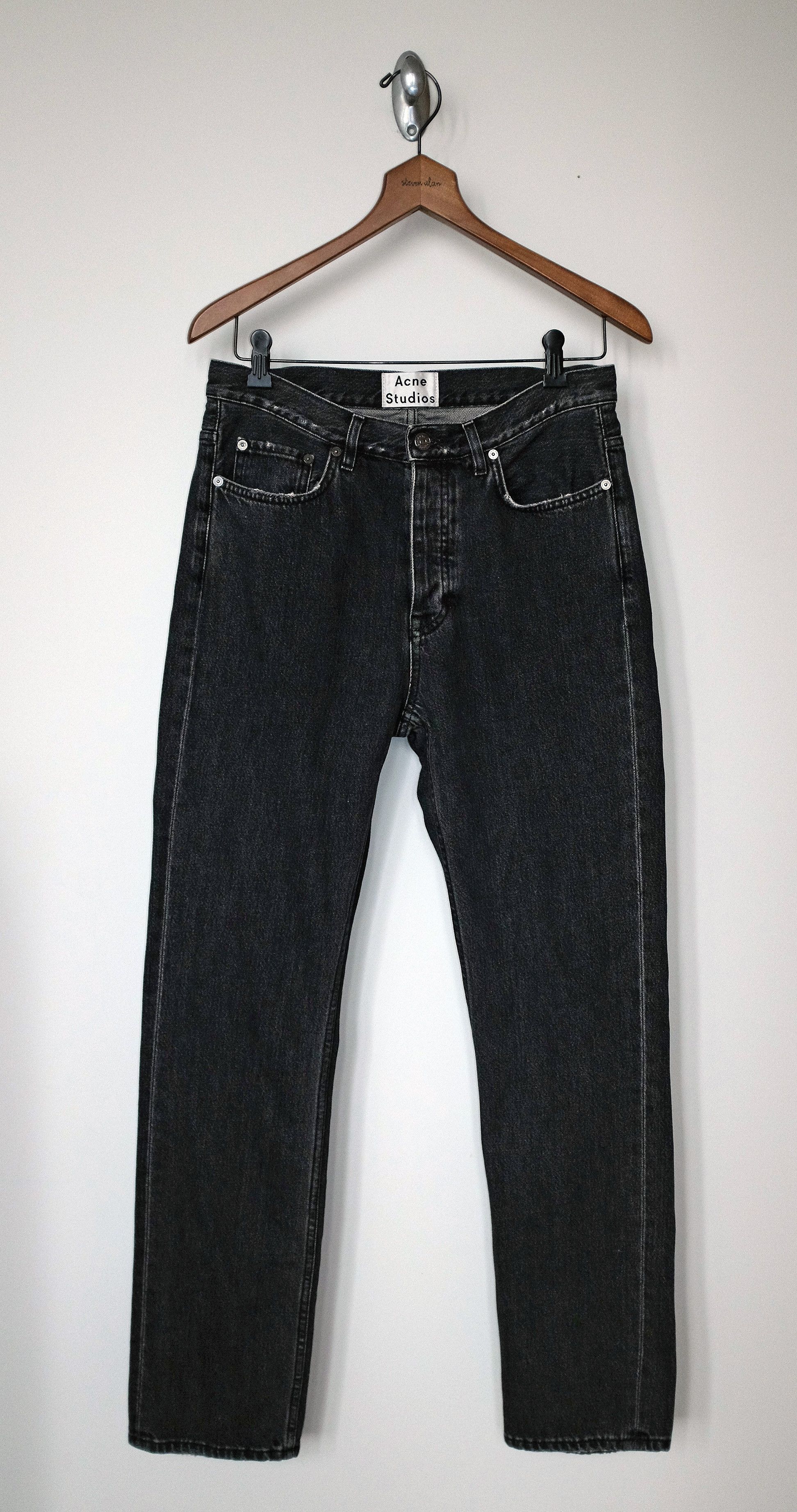 Acne Studios Acne Van Black Vintage Jeans | Grailed