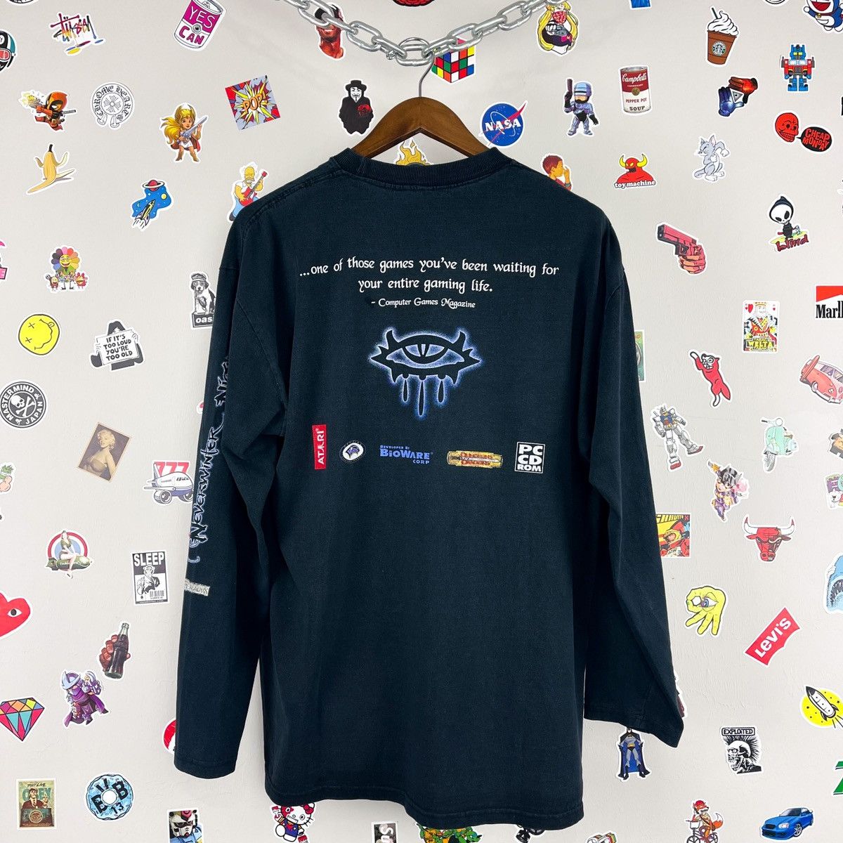 Vintage Vintage Y2K Neverwinter Nights PC Atari Travis Scott Shirt ...