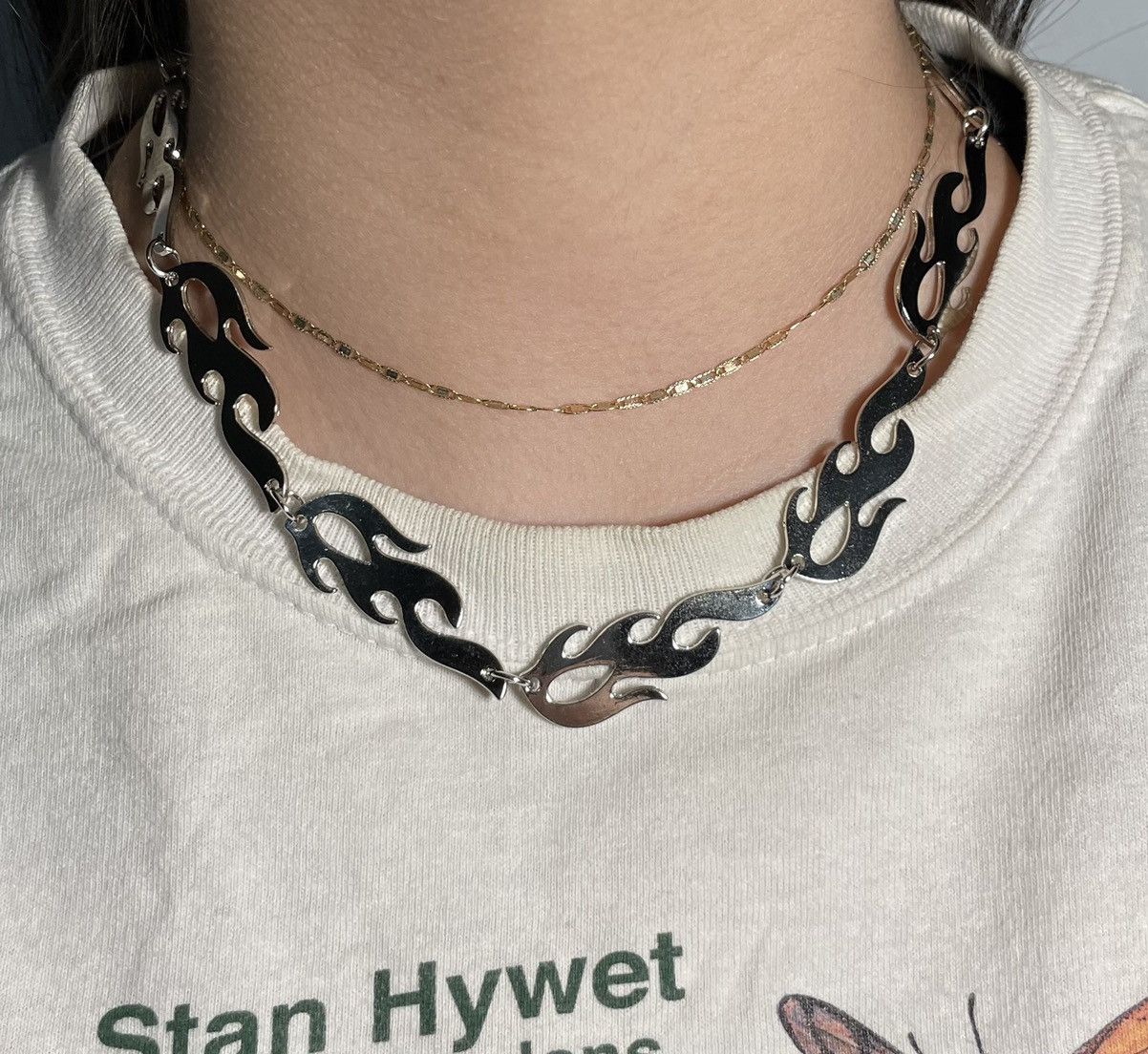AWGE Silver Flame chain 🔥 | Grailed