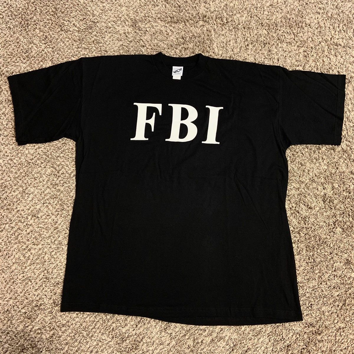 Vintage Vintage 90s 1998 Wcw FBI Full Blooded Italian Black Shirt | Grailed