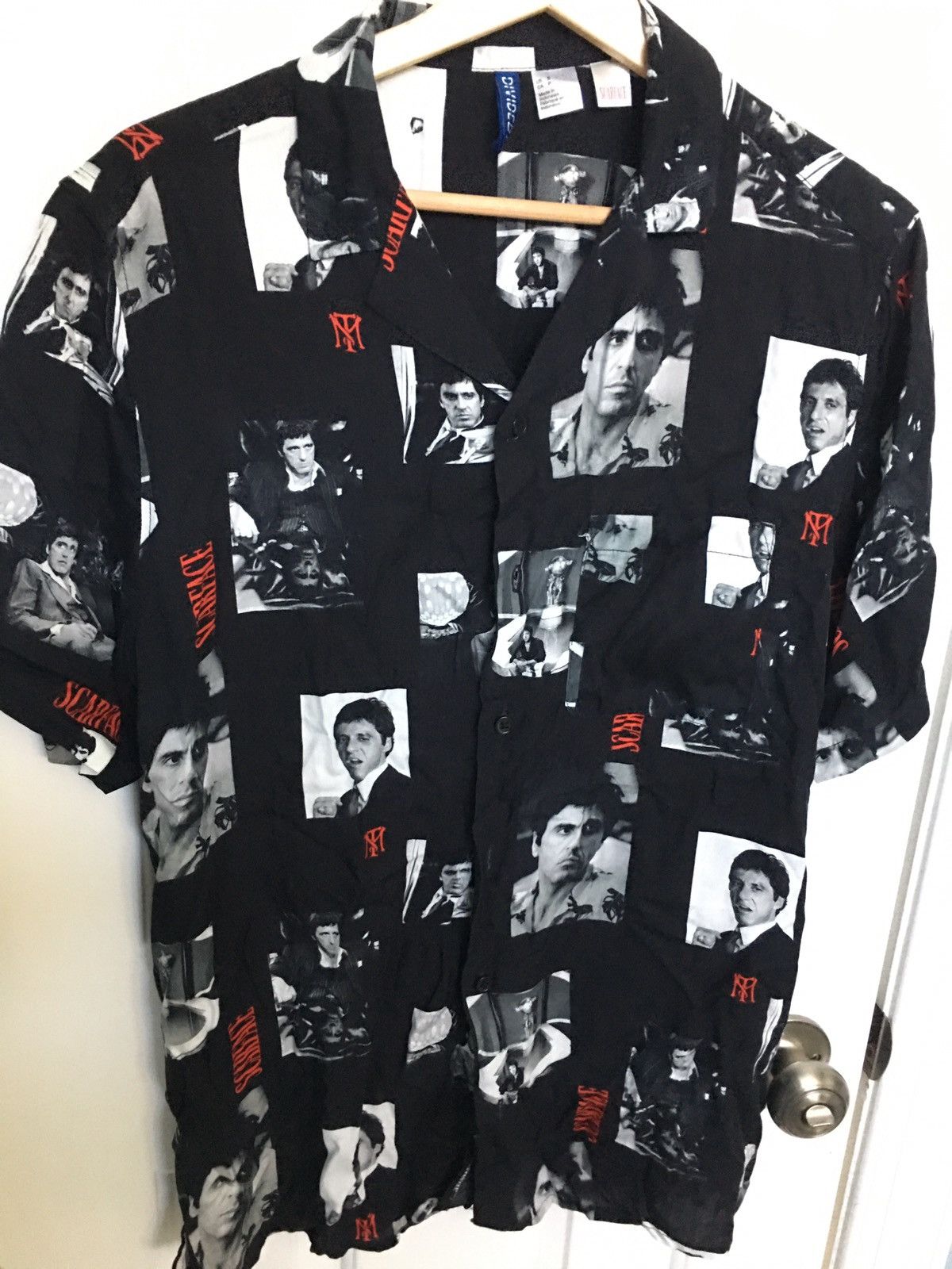 H&M Scarface Button-Up | Grailed
