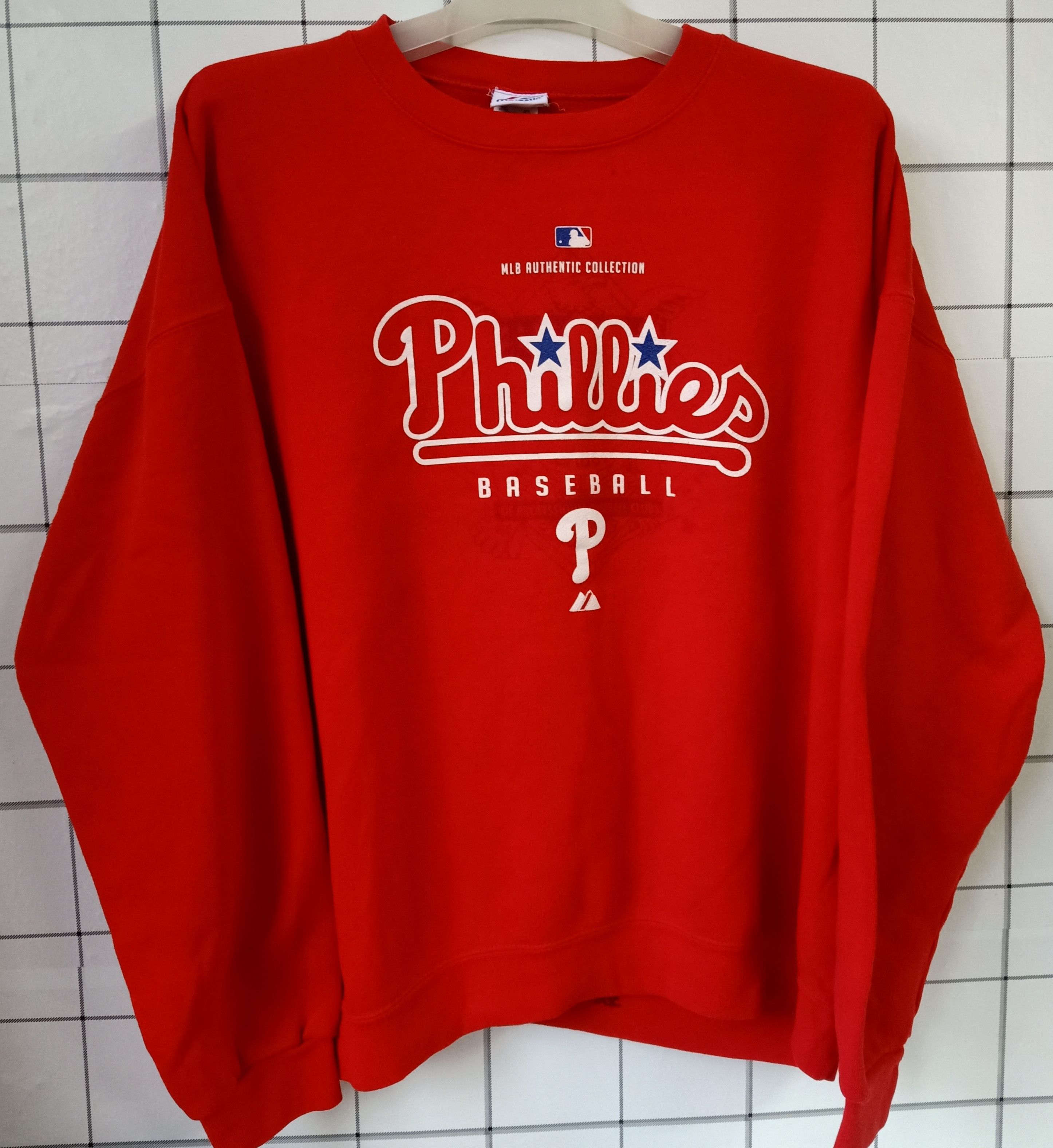 Vintage Phillies Baseball sweatshirts MLB AUTHENTIC COLLECTION | Grailed