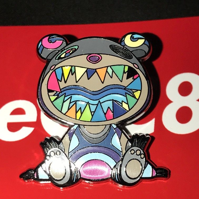 Takashi Murakami Murakami Bear Pin Pintrill Grailed