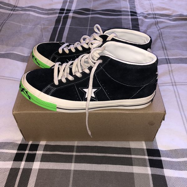 Converse Yung lean x sad boys x drain gang x converse one star toxic ...