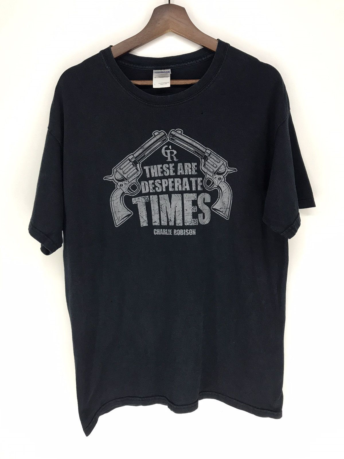 Band Tees × Gildan Texas Country Singer Charlie Robison Tee | Grailed