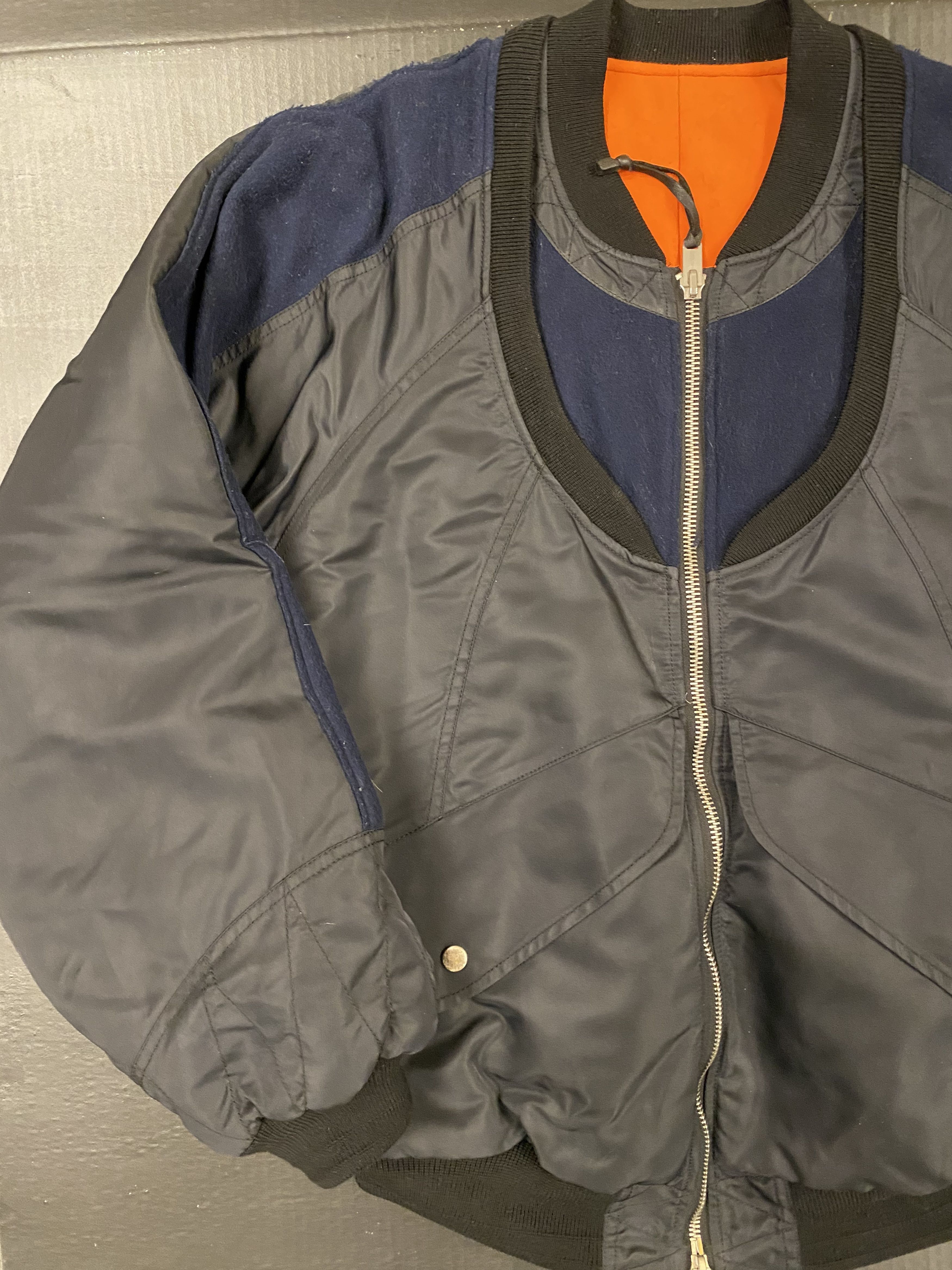 Takahiromiyashita The Soloist. Soloist Hybrid Bomber Jacket | Grailed