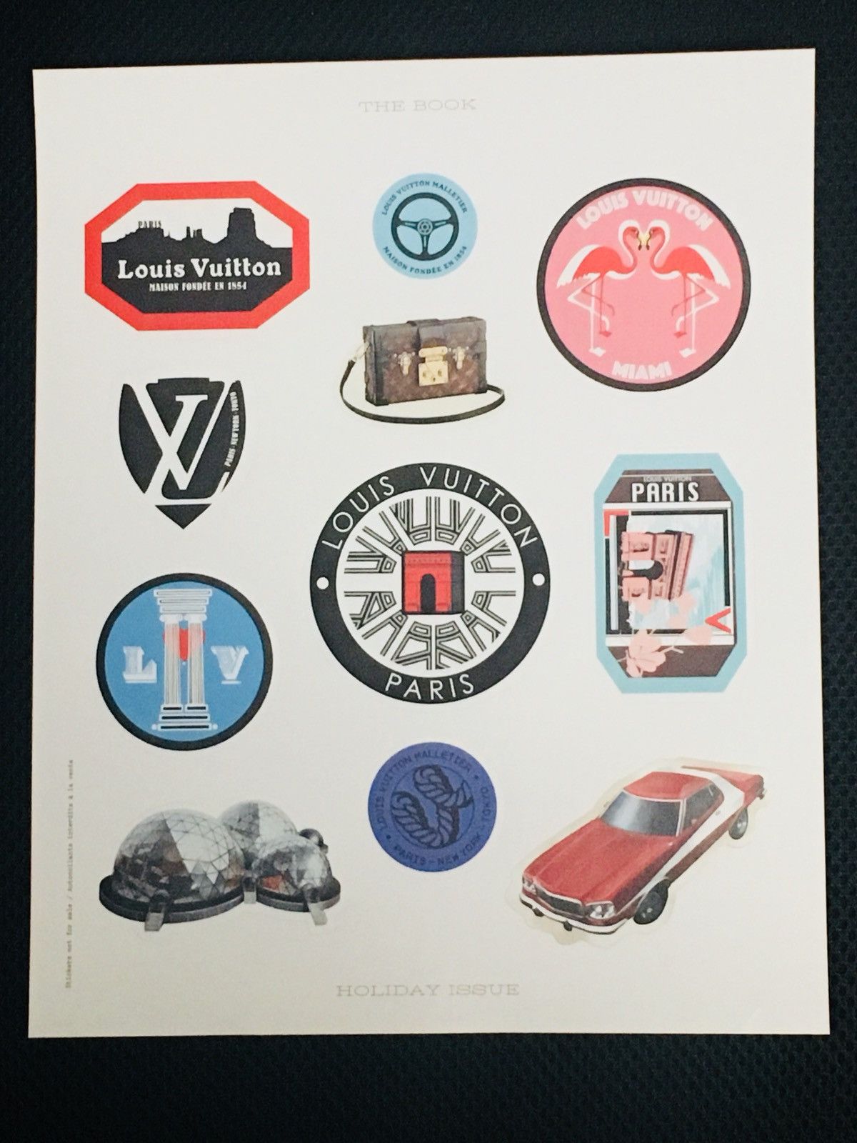 Louis Vuitton LV Sticker Sheet | Grailed