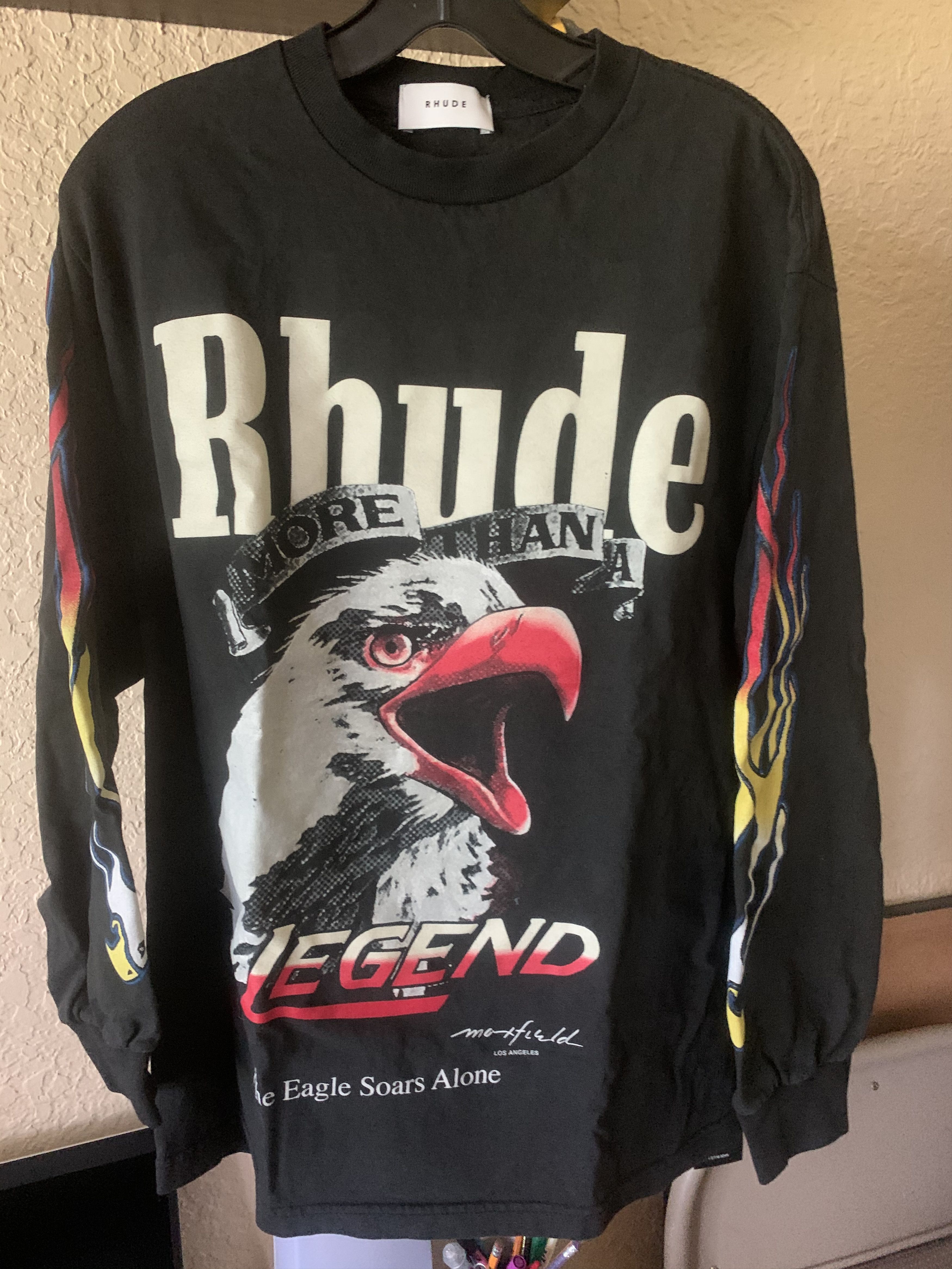 Rhude Rhude Long Sleeve T Shirt | Grailed