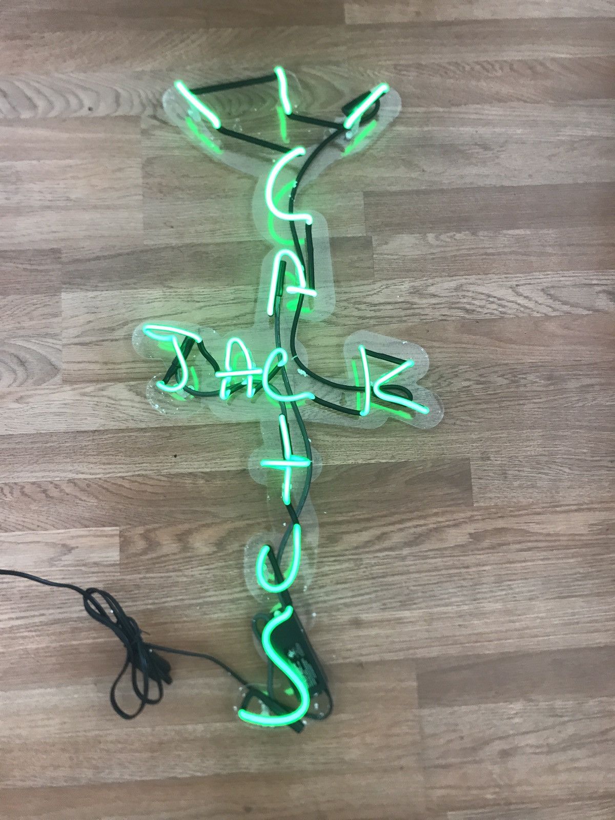 Travis Scott Cactus Jack Neon Sign | Grailed
