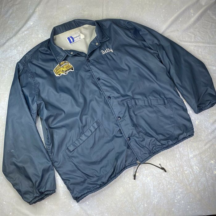 Dunbrooke 80s Dunbrooke Pla-Jac XL Betty School Bus Driver jacket | Grailed