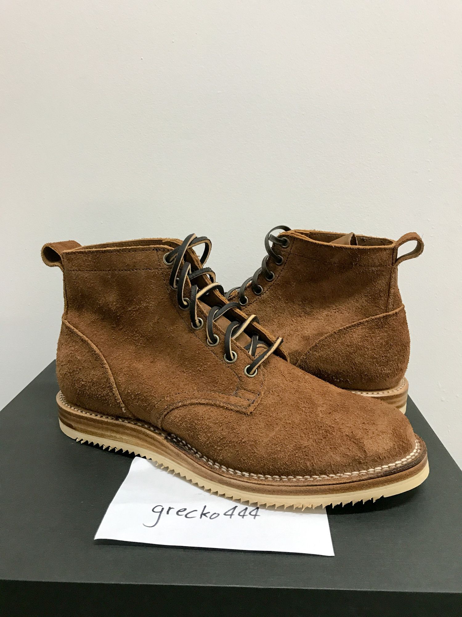 Viberg Mini Ripple Service Boot Aged Bark Roughout 2040 | Grailed