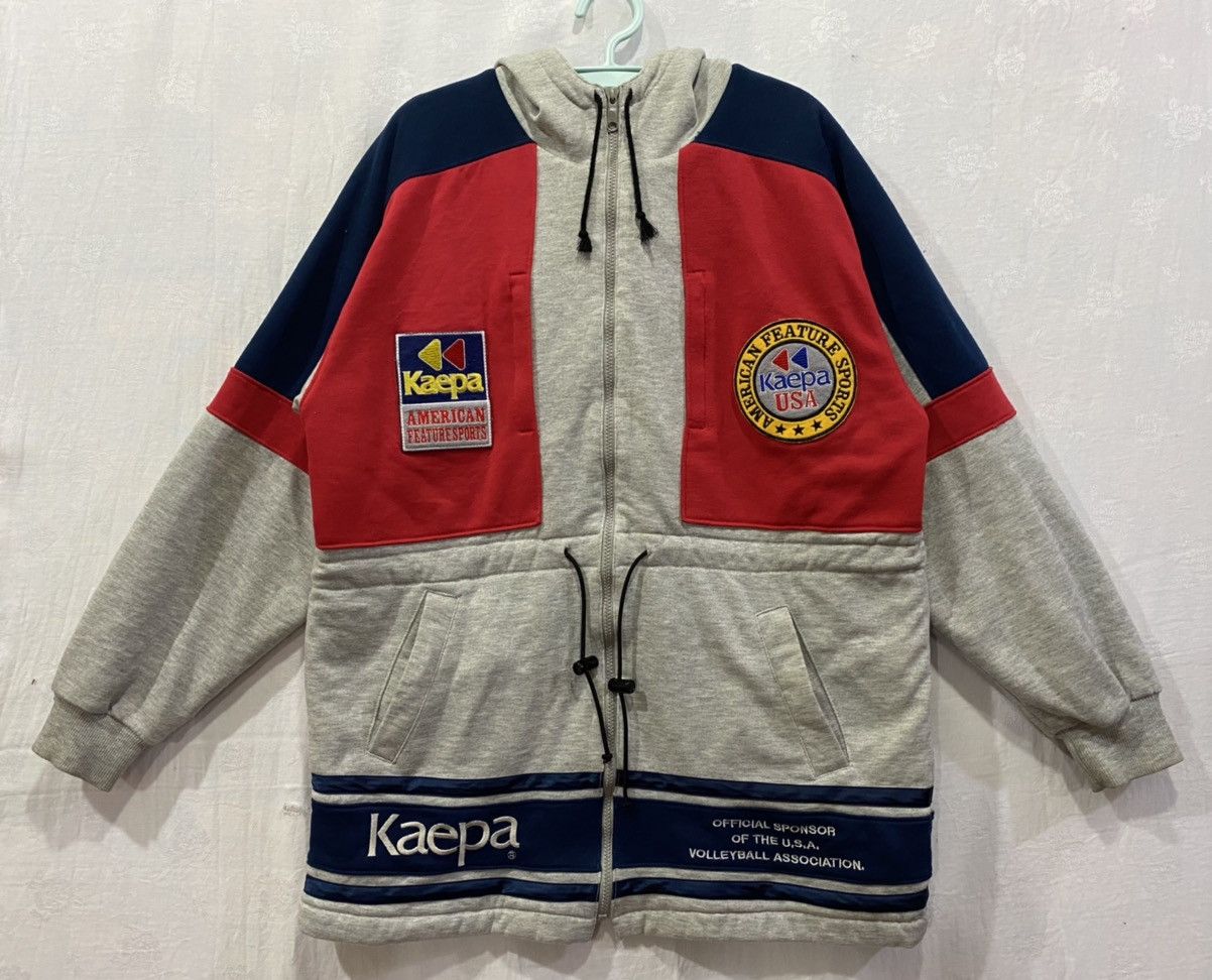 Brand Kaepa American Feature Sports Hoodie Sweat Jacket | Grailed