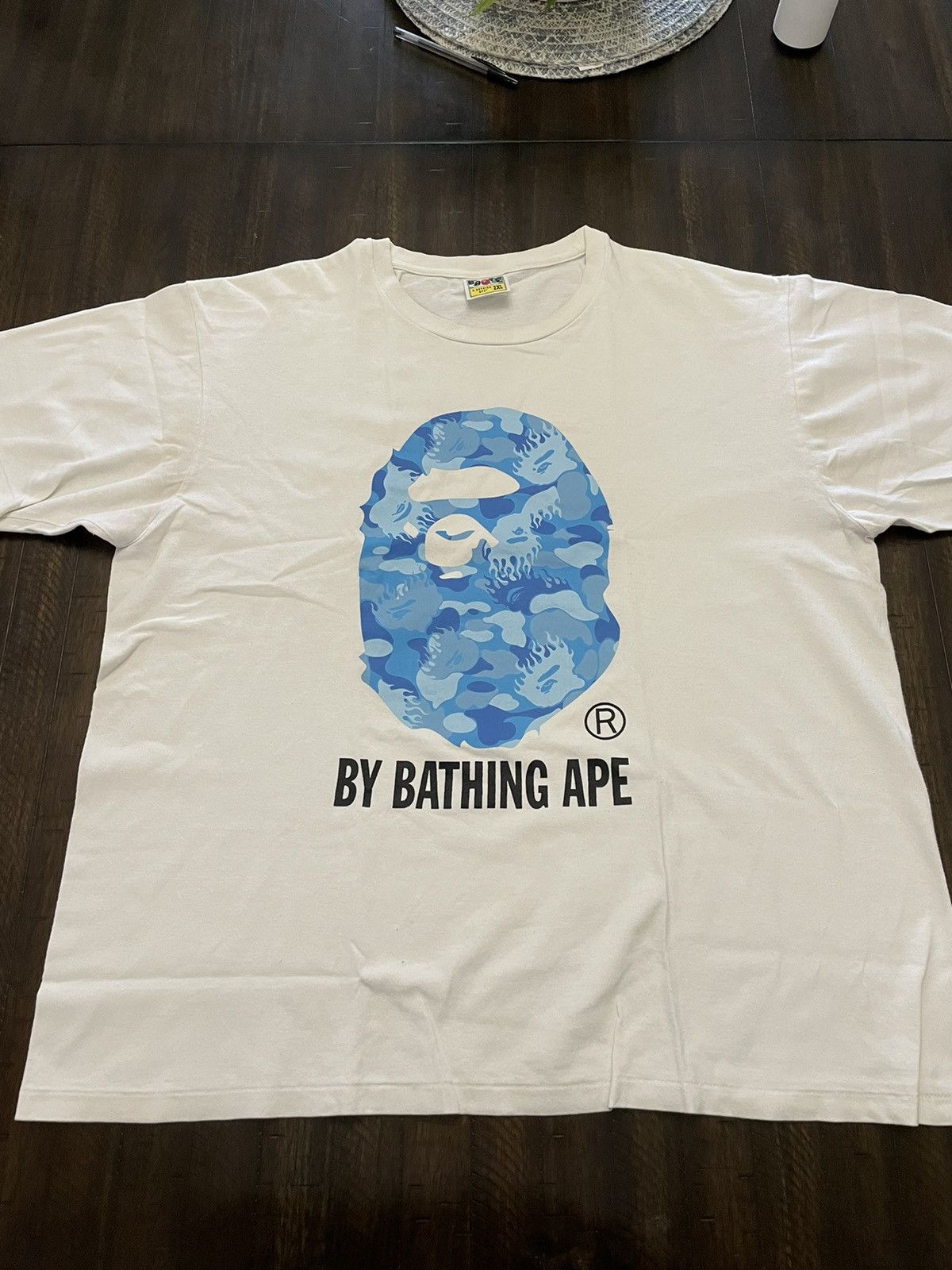 Bape Bape By Bathing Ape Flame Logo Tee | Grailed