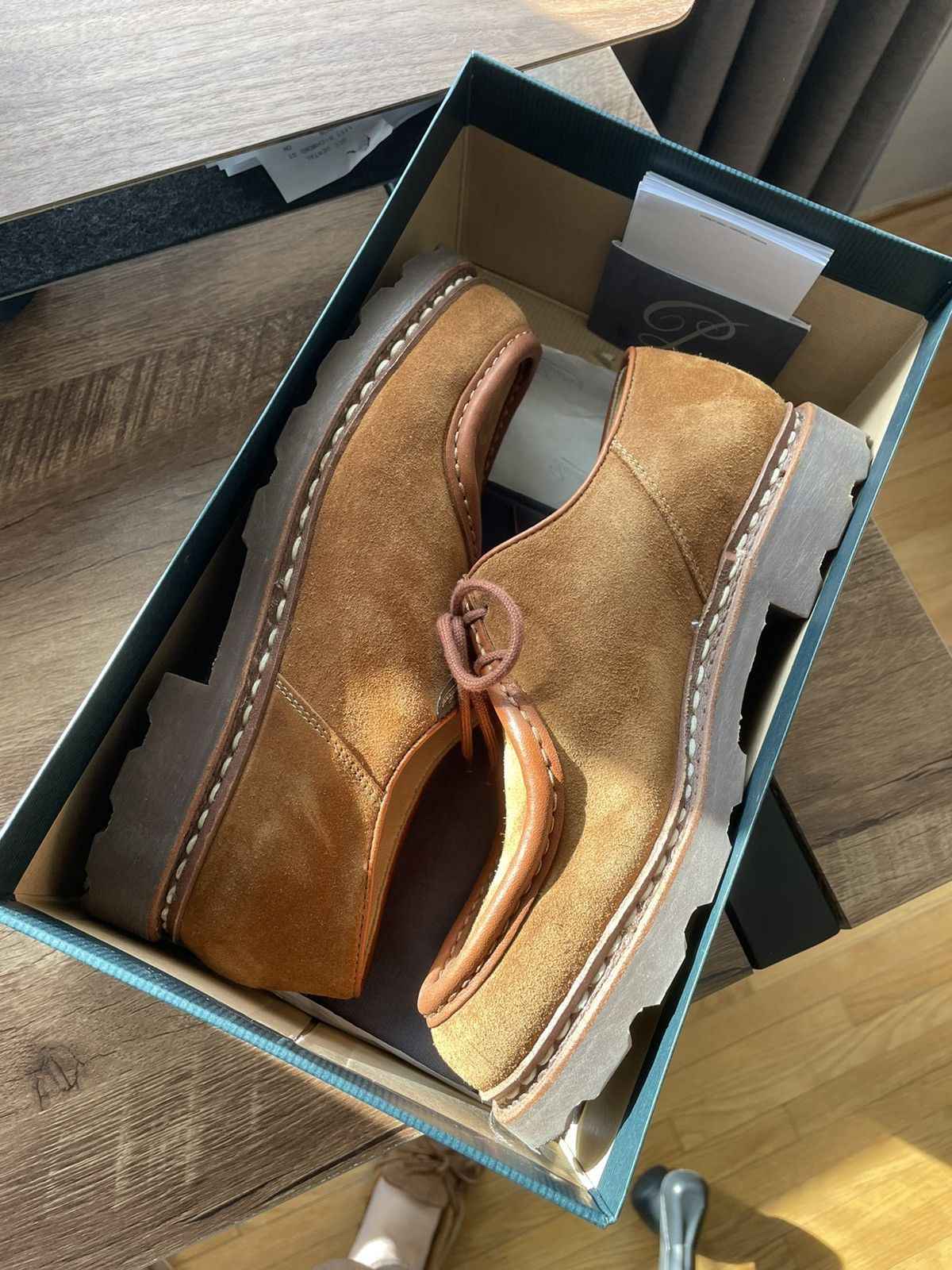 Paraboot Paraboot Michael Velours Whiskey | Grailed