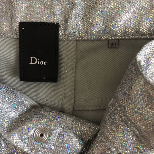 Dior SS06 DIOR HOMME GLITTER JEANS | Grailed