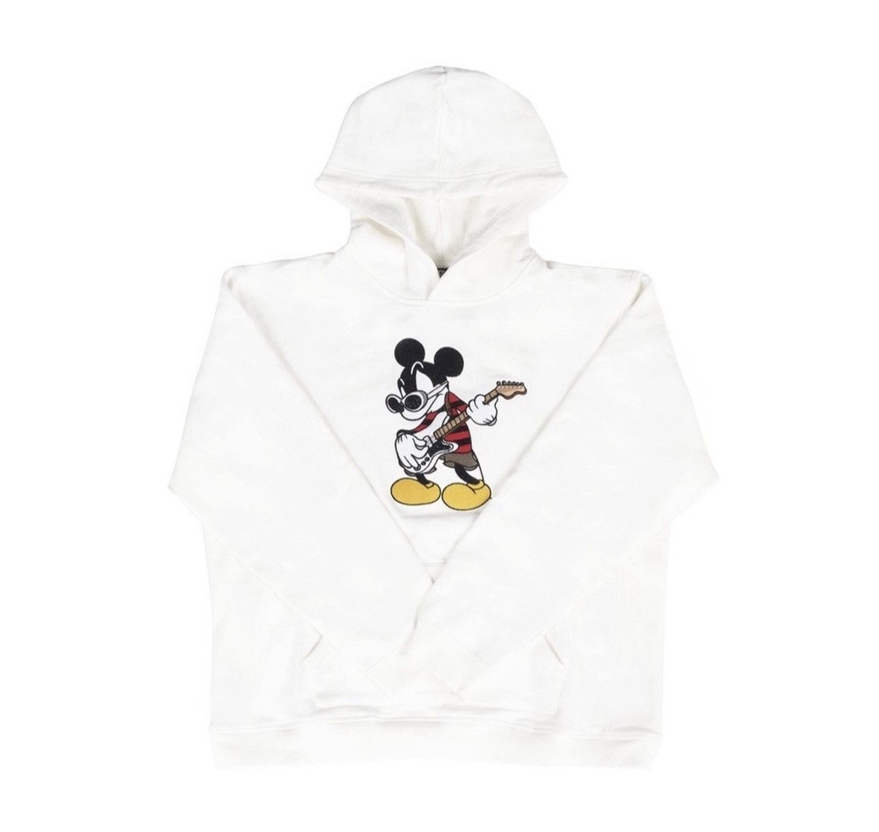 Mickey Mouse × Revenge Revenge White Mickey Mouse Cobain Hoodie M | Grailed