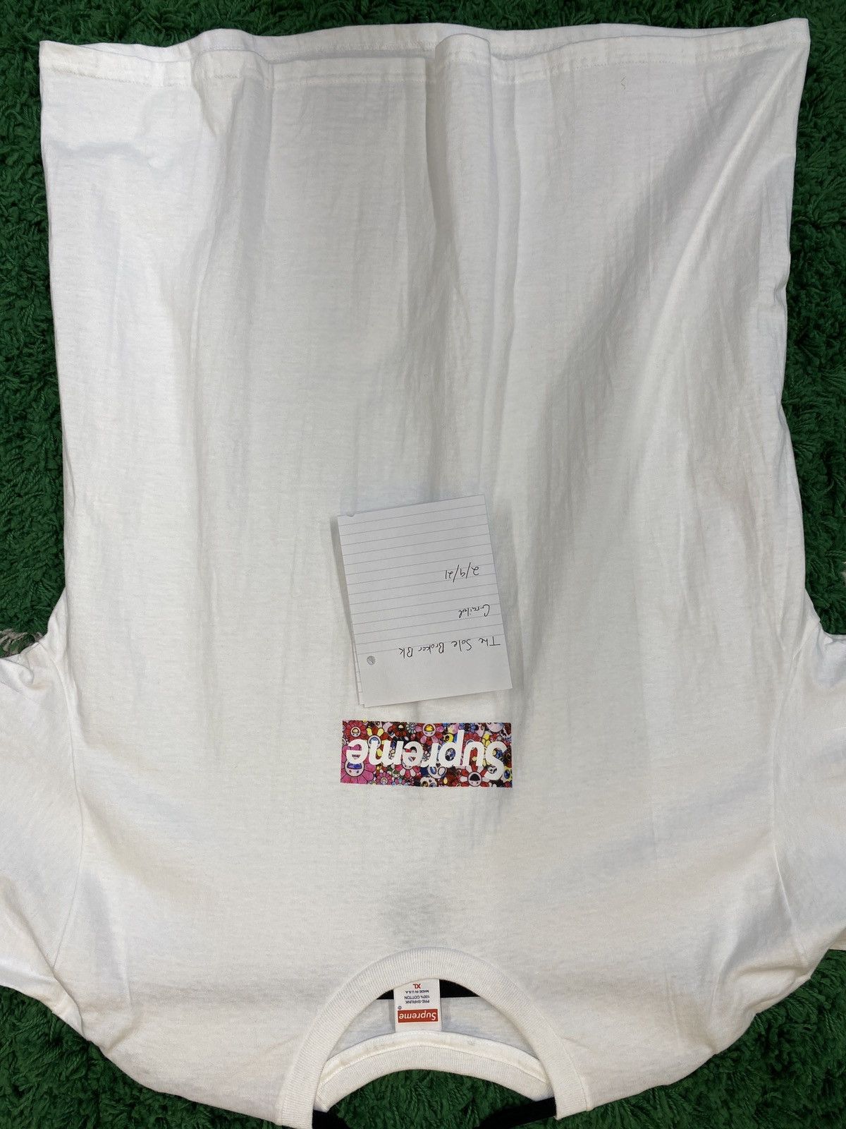 Supreme × Takashi Murakami Supreme Murakami Box Logo Tee | Grailed