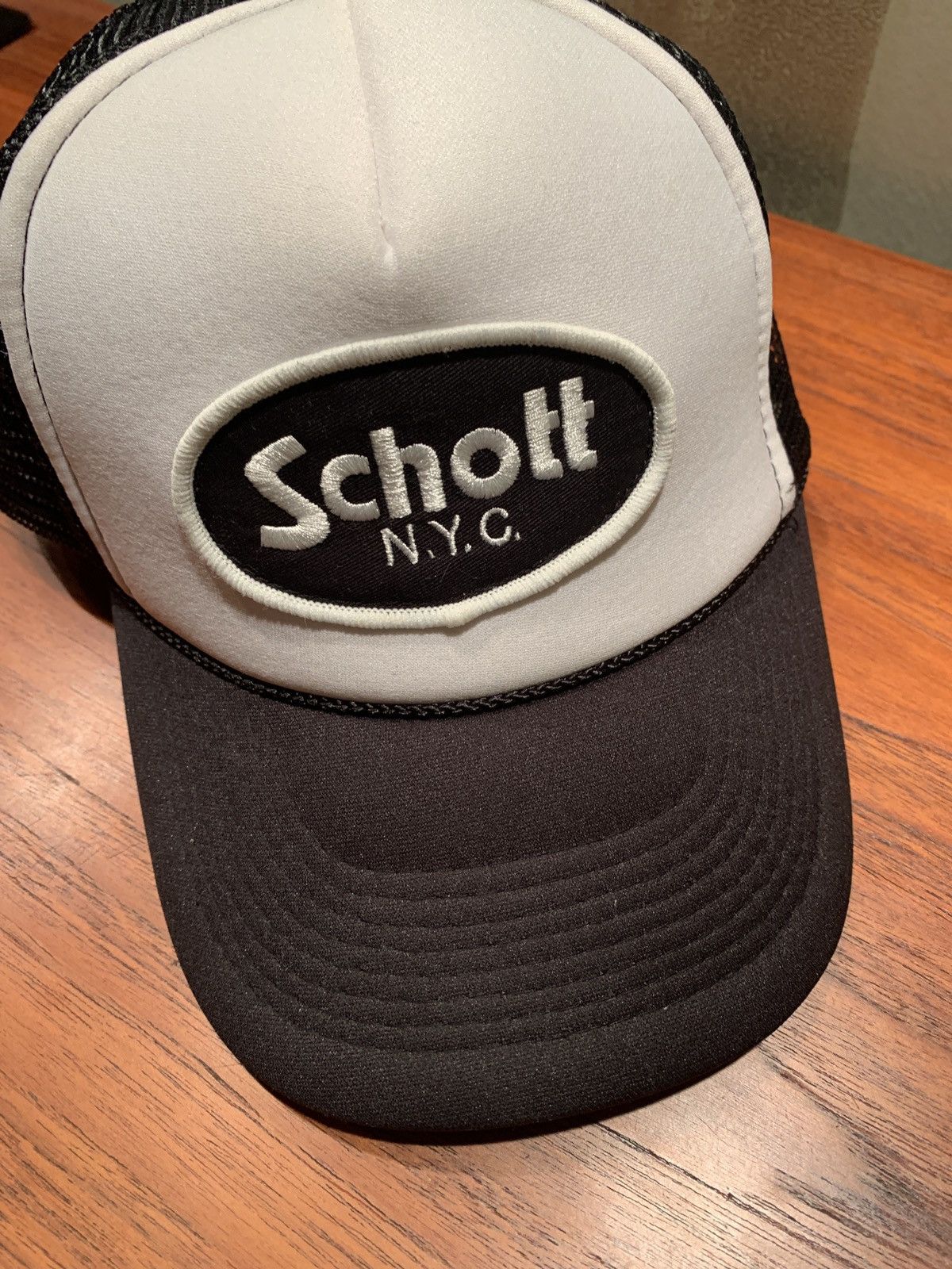 Schott Schott NYC trucker cap adult size | Grailed