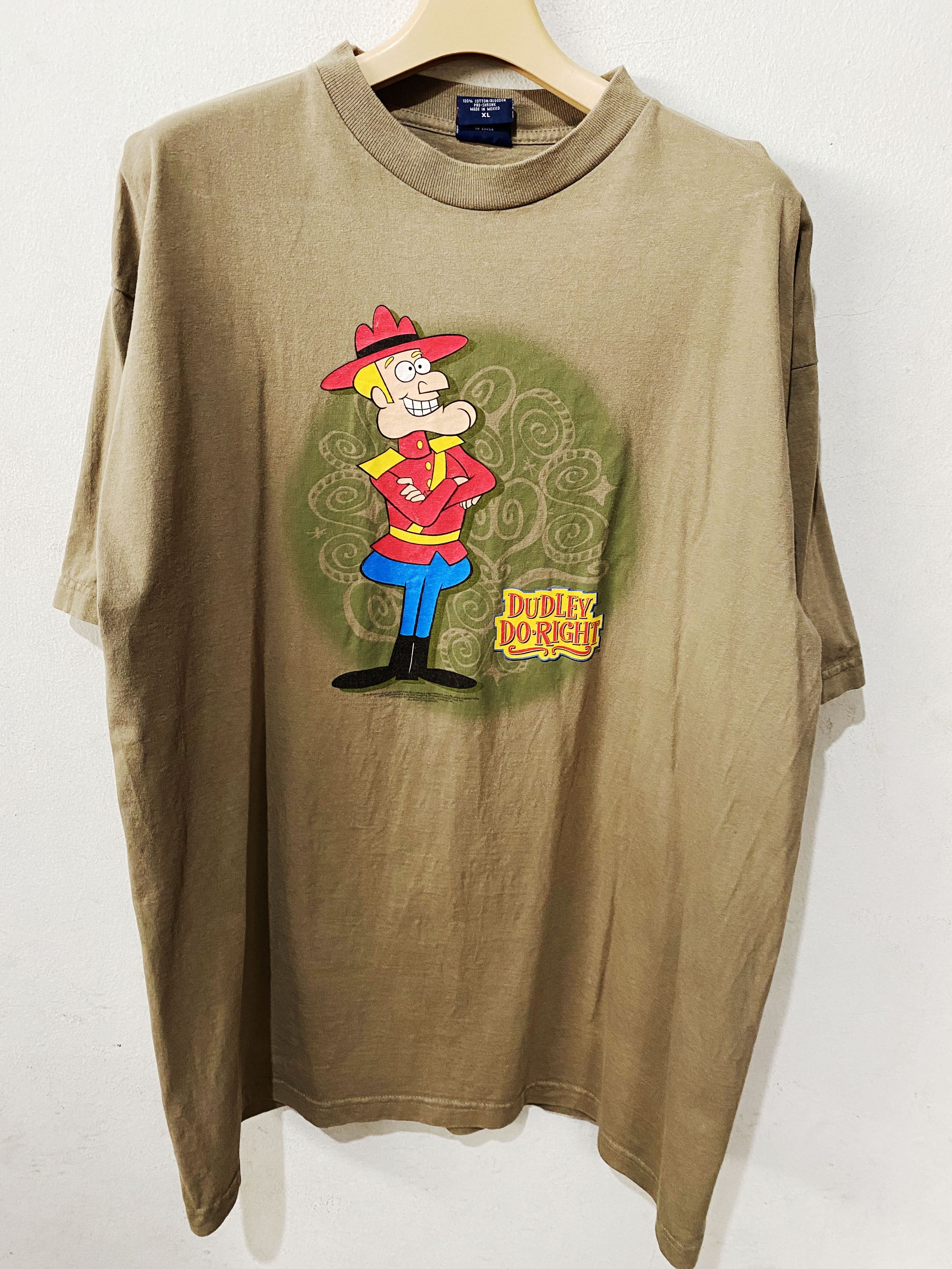 Vintage Vintage Dudley Do-Right The Rocky and Bullwinkle Show Shirt ...