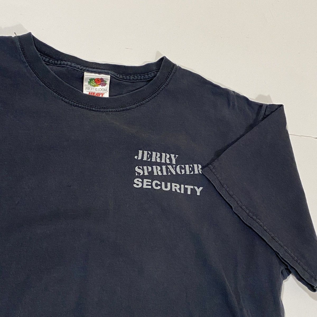 Streetwear × Vintage Vintage Jerry Springer Security Tee Shirt | Grailed