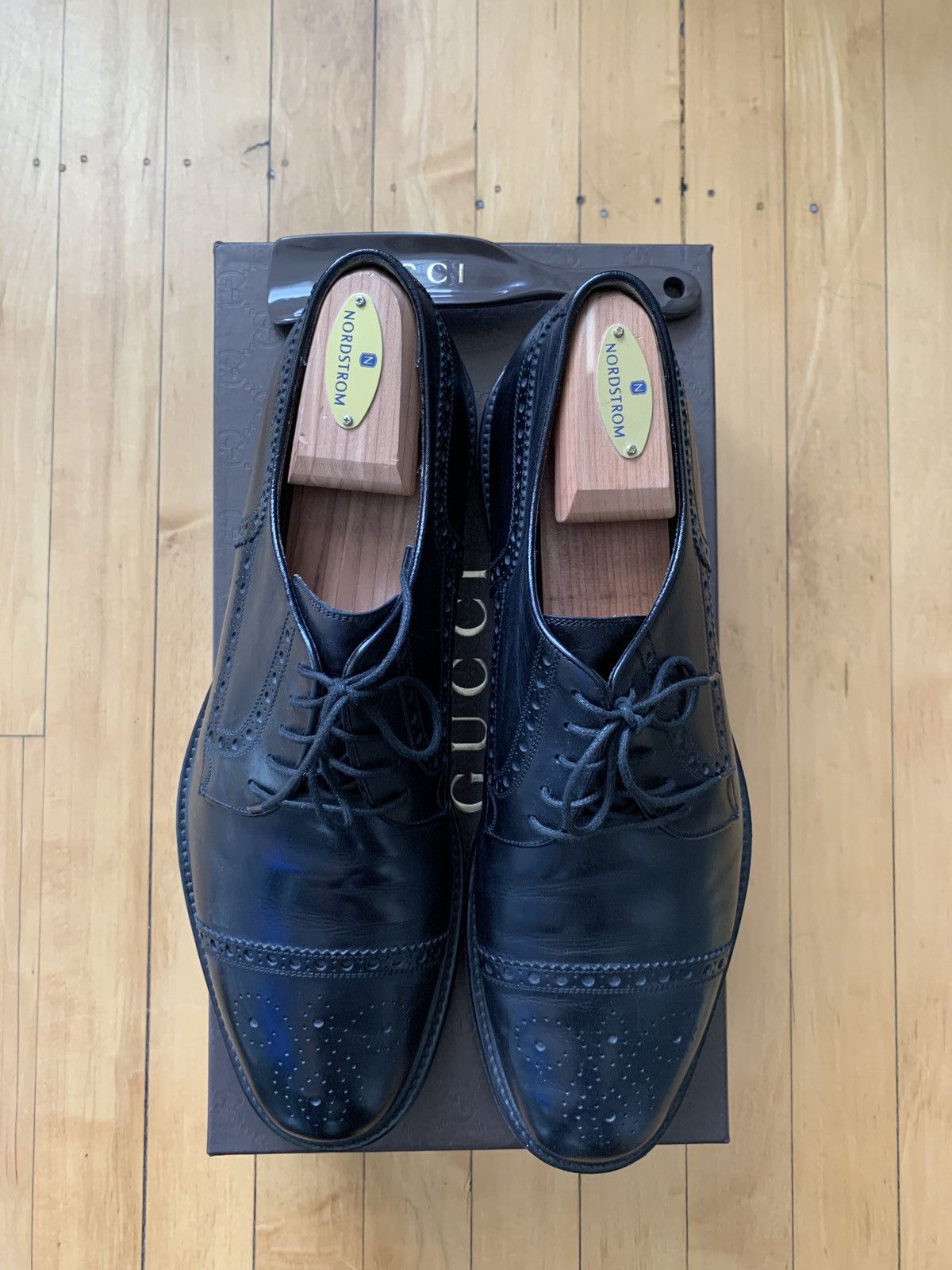 Gucci Gucci Cirano Leather Wingtip | Grailed