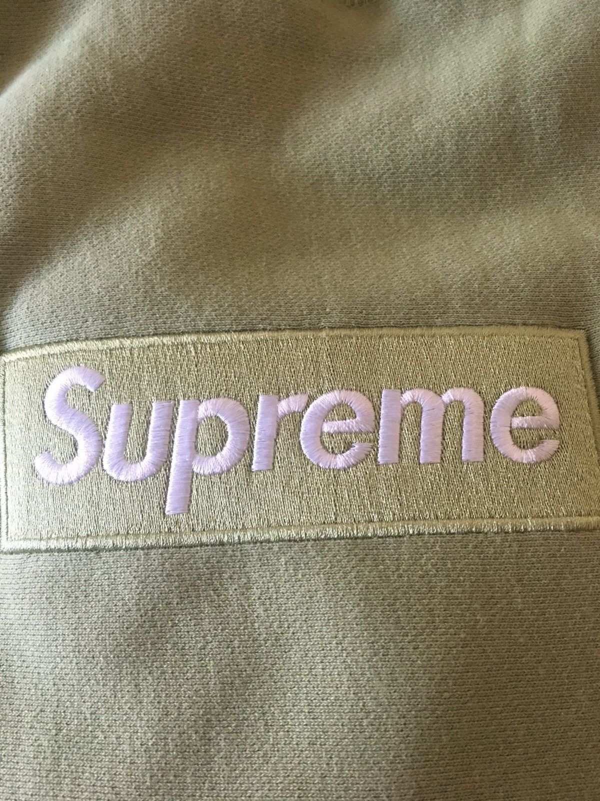 Supreme Sage Green Box Logo Bogo | Grailed