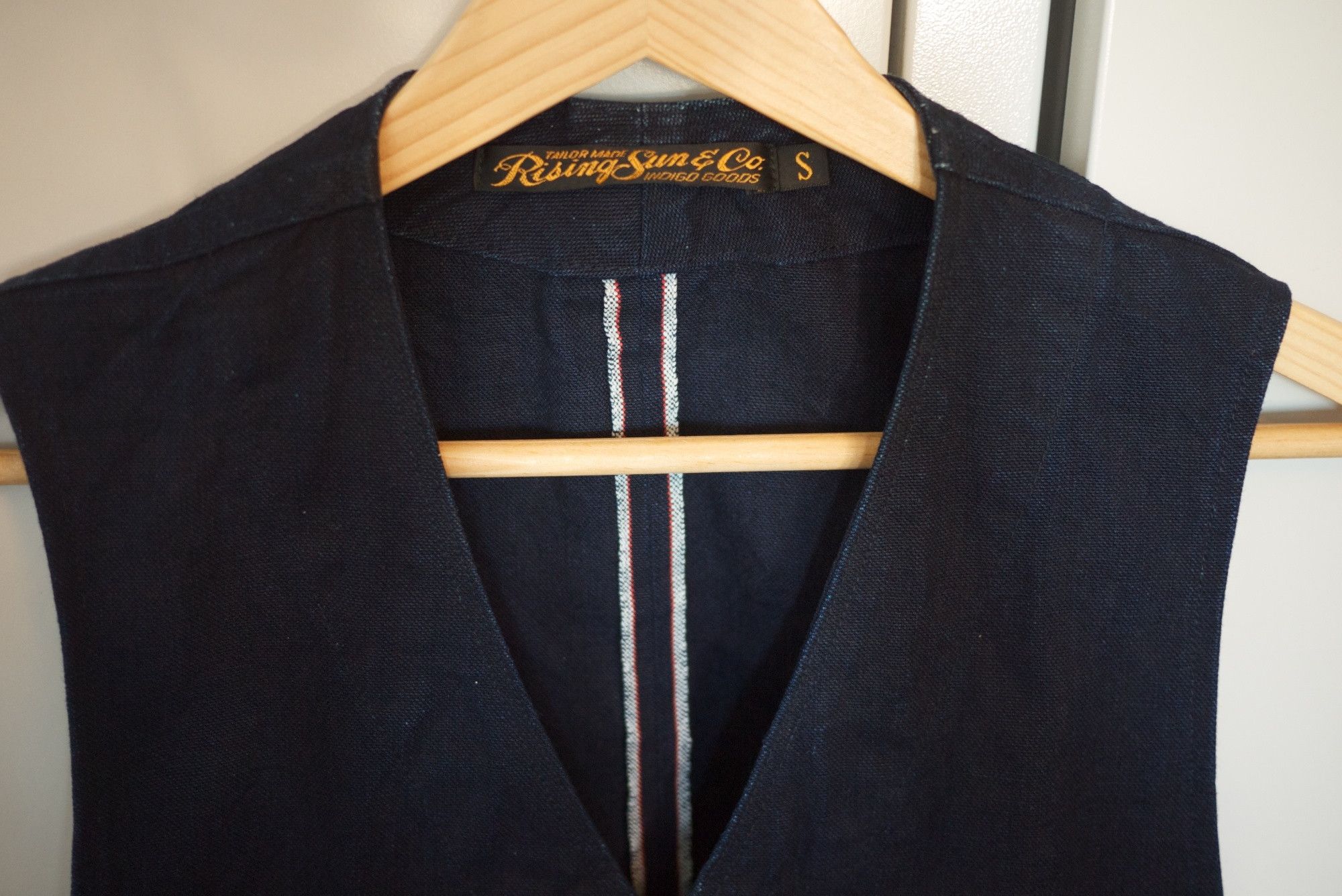 Rising Sun & Co. Outdoor Vest Indigo Duck | Grailed